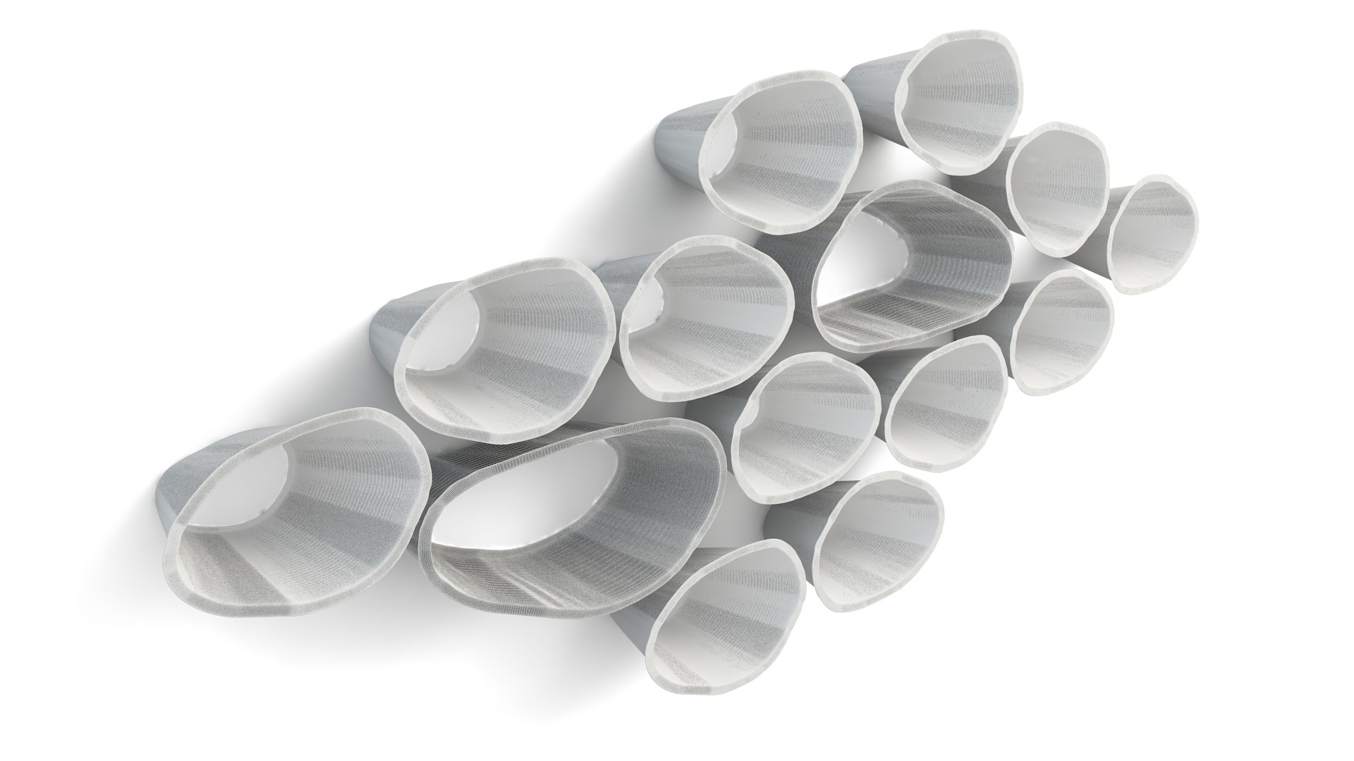 Favo Shelves 3D - TurboSquid 1926747