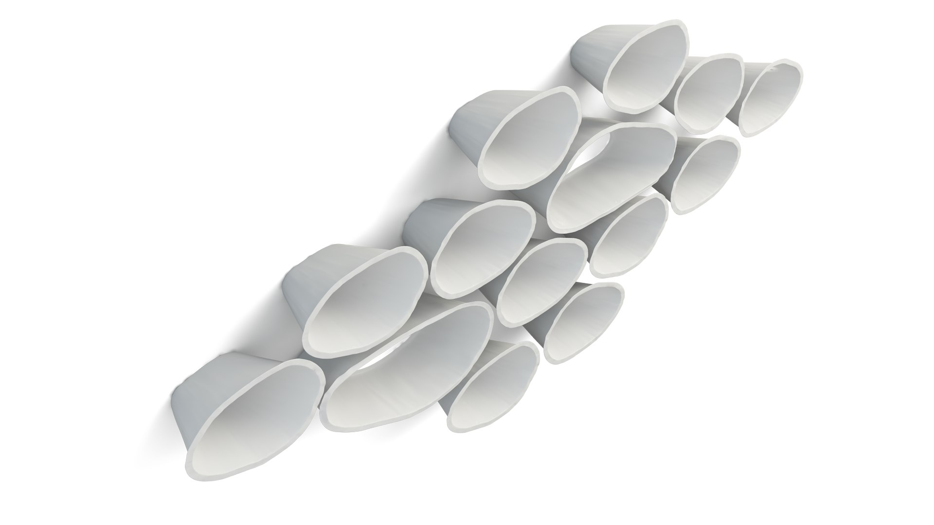 Favo Shelves 3D - TurboSquid 1926747