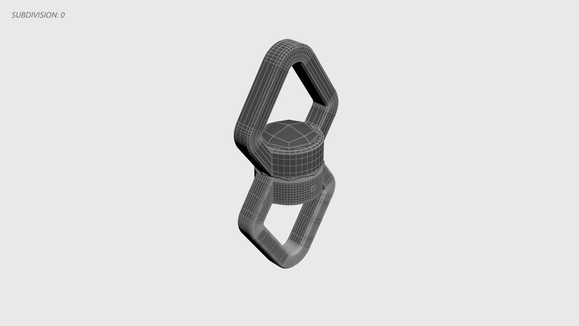 3D Model Climbing Connector Swivel - TurboSquid 2382153