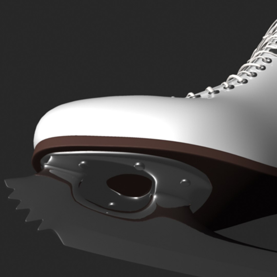 Figure Iceskates 3d Obj