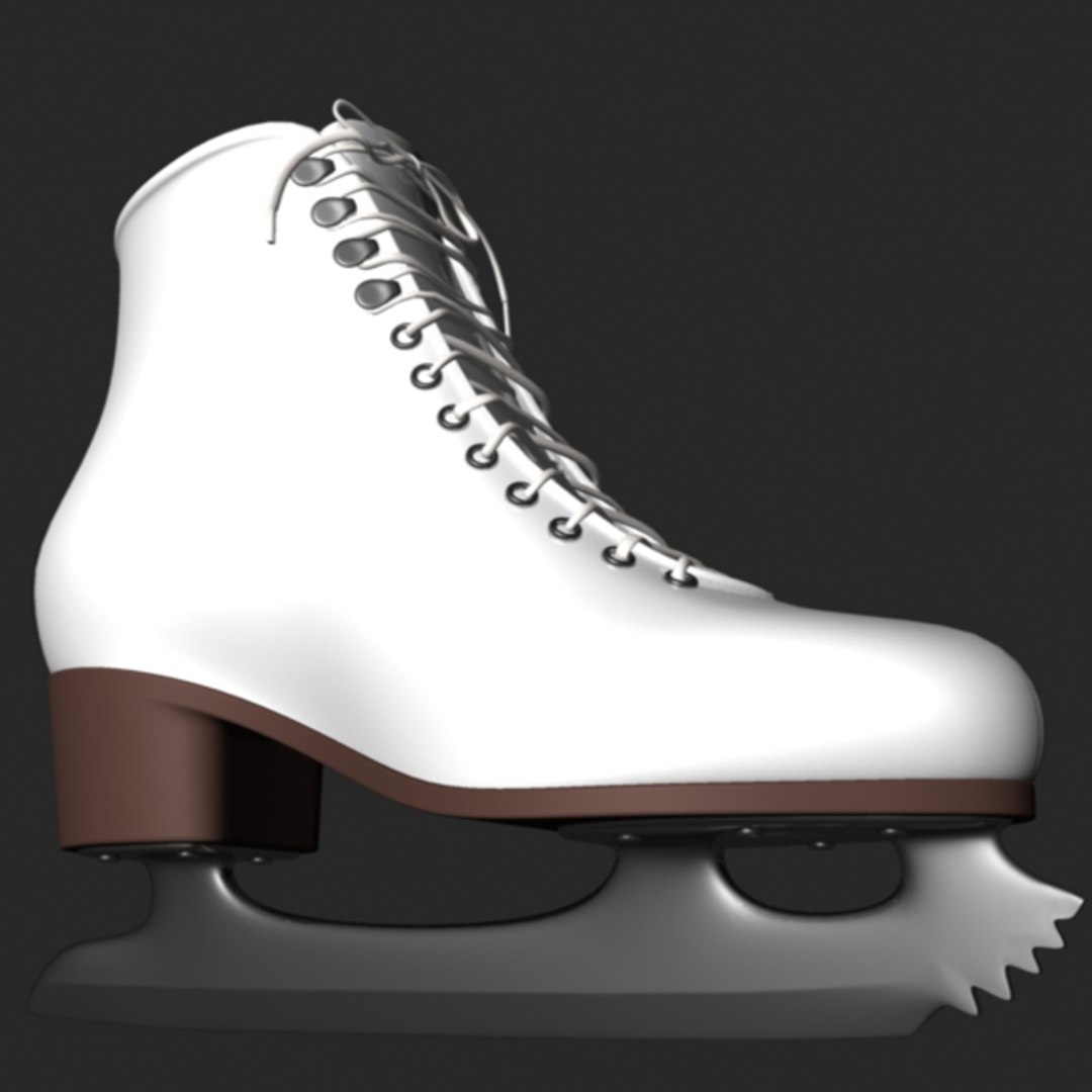 Figure Iceskates 3d Obj