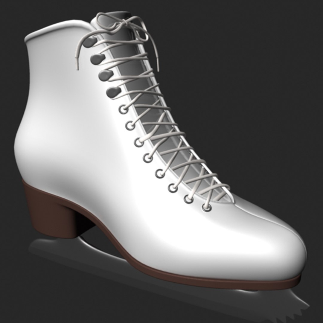 Figure Iceskates 3d Obj