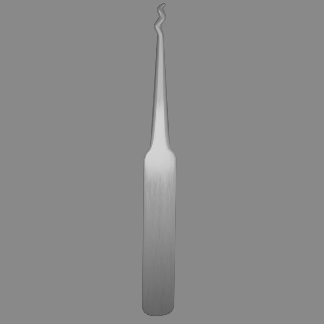 Lock Pick 3D Model - TurboSquid 2413944