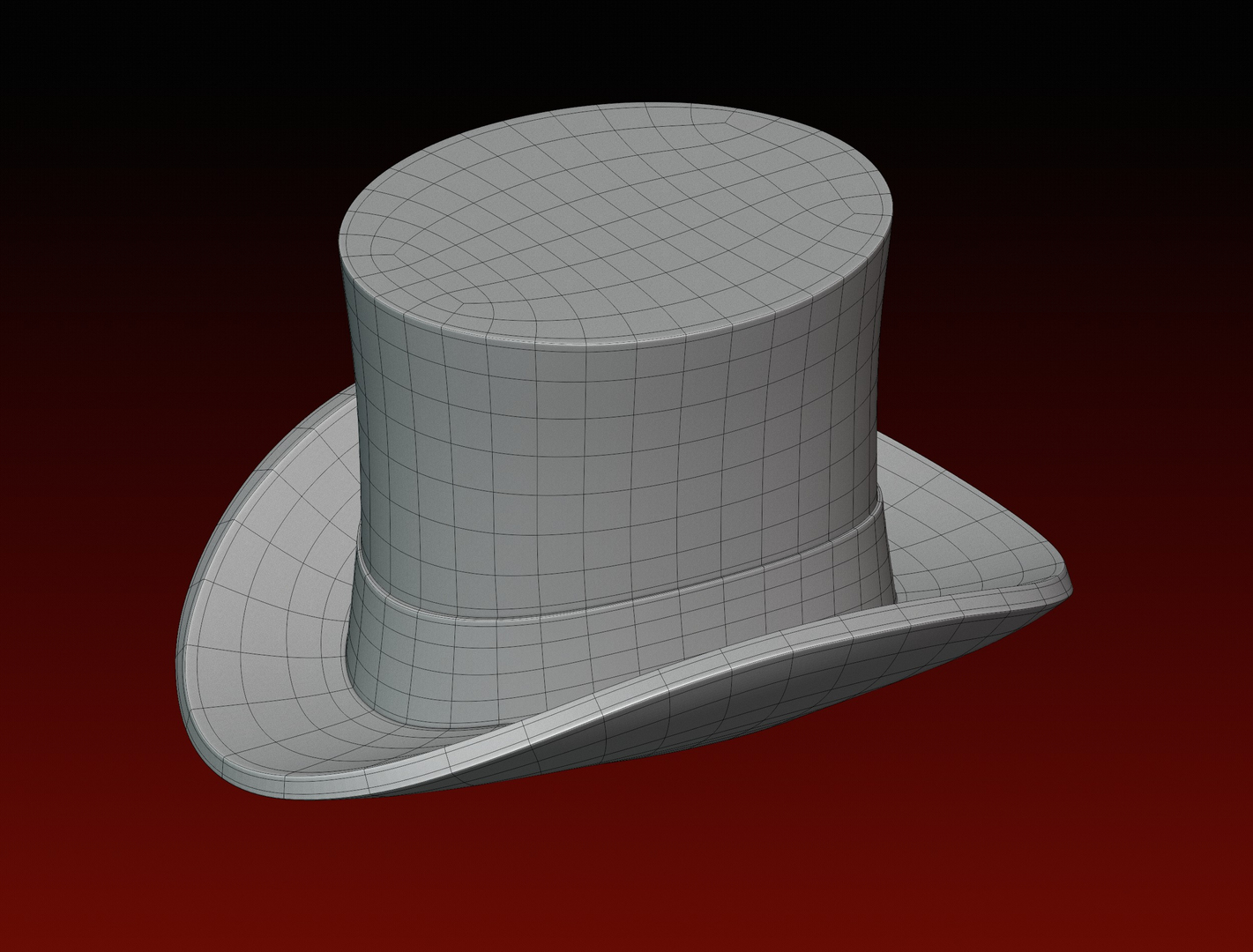 3D Top Hat 3D print ready model - TurboSquid 1875275