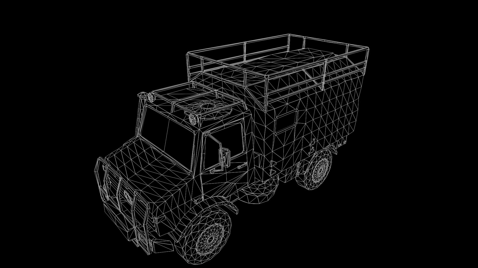 Mercedes Benz Unimog 4x4 3D Model - TurboSquid 2163995