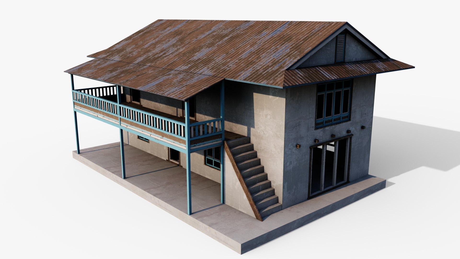 Mountain Hotel 3D Model - TurboSquid 1932826