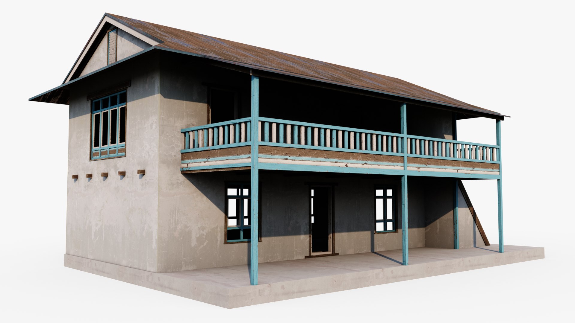 Mountain Hotel 3D Model - TurboSquid 1932826