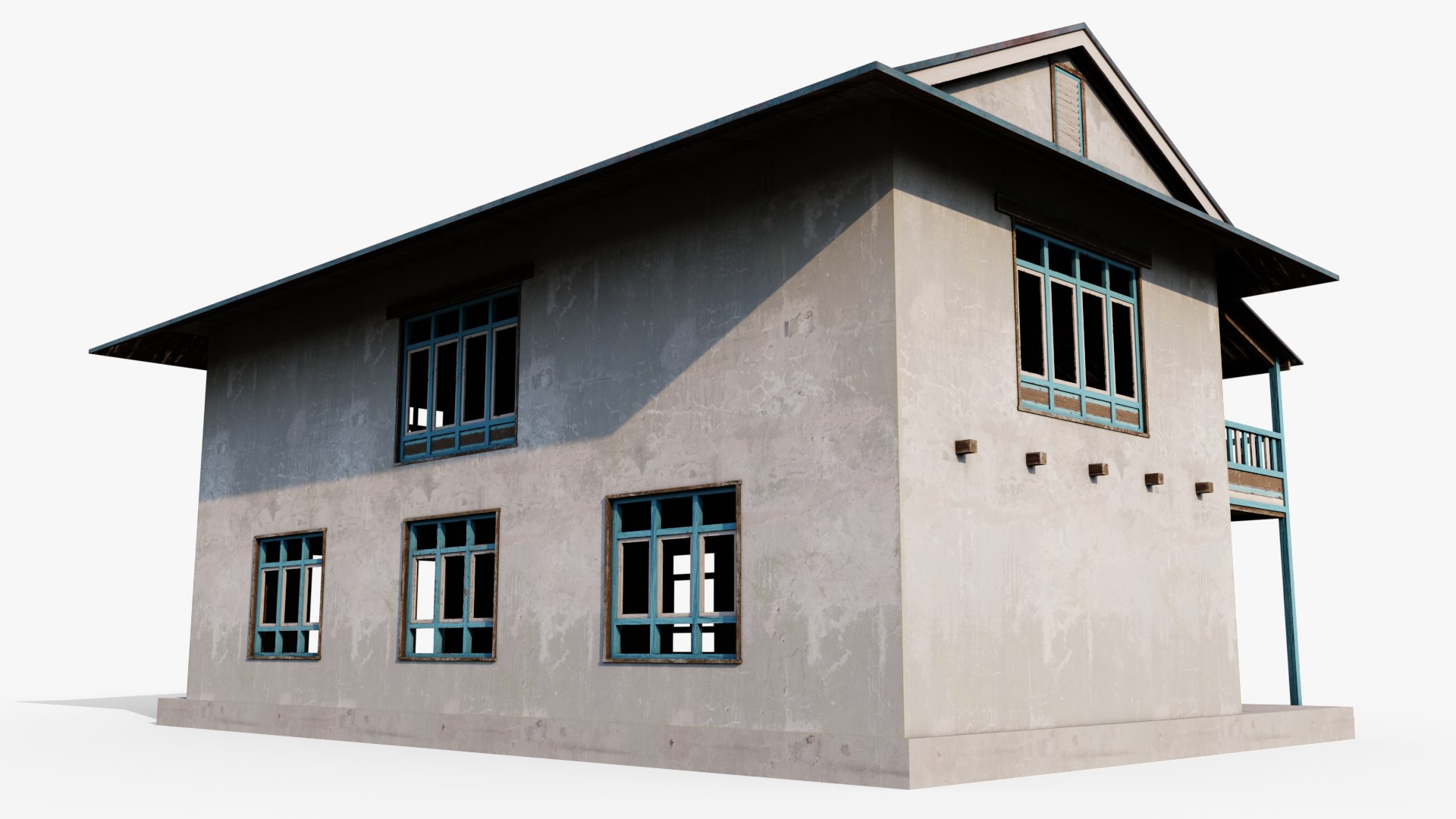 Mountain Hotel 3D Model - TurboSquid 1932826