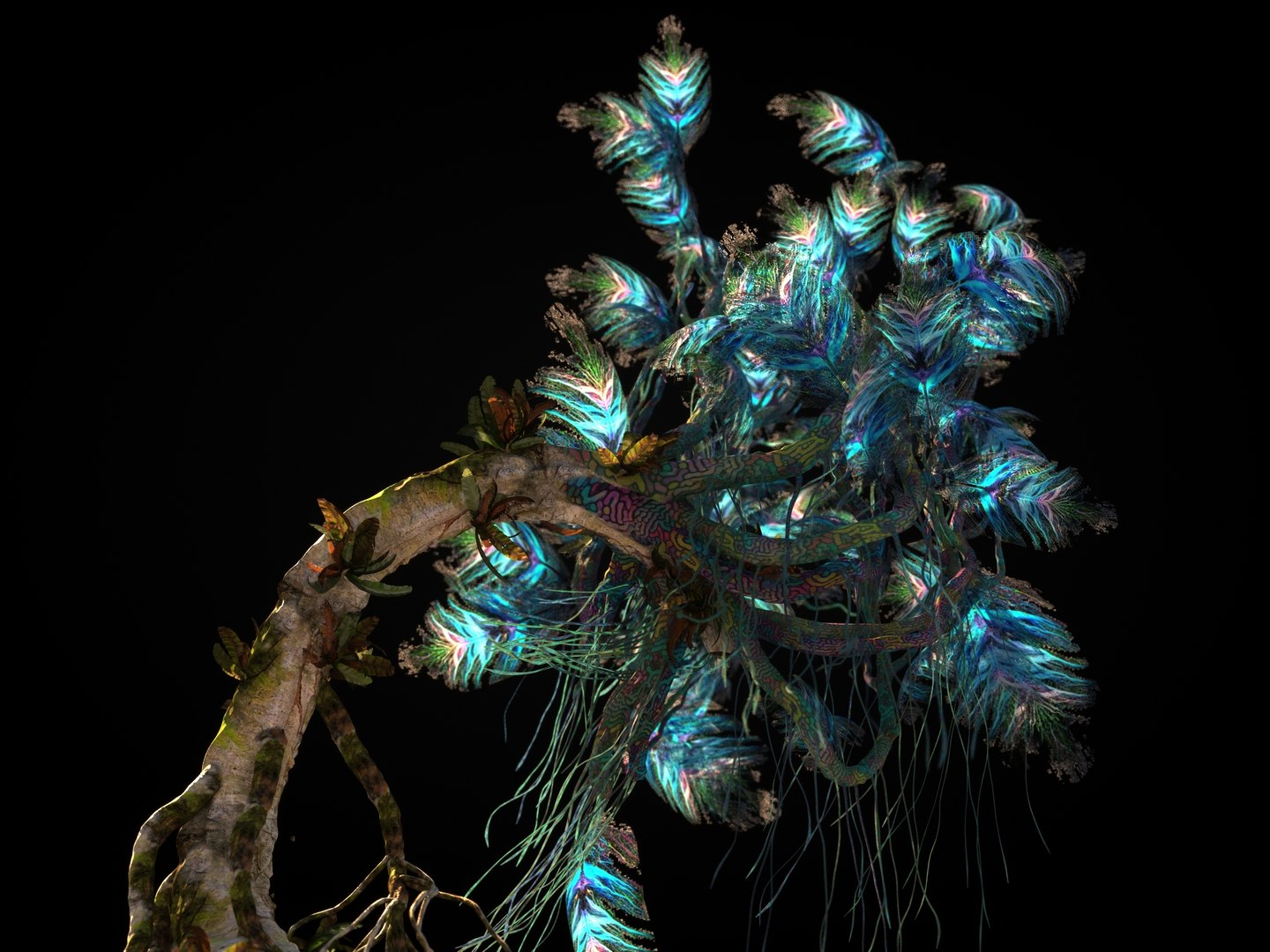 Pandora pack 30 tree 3D - TurboSquid 1471942