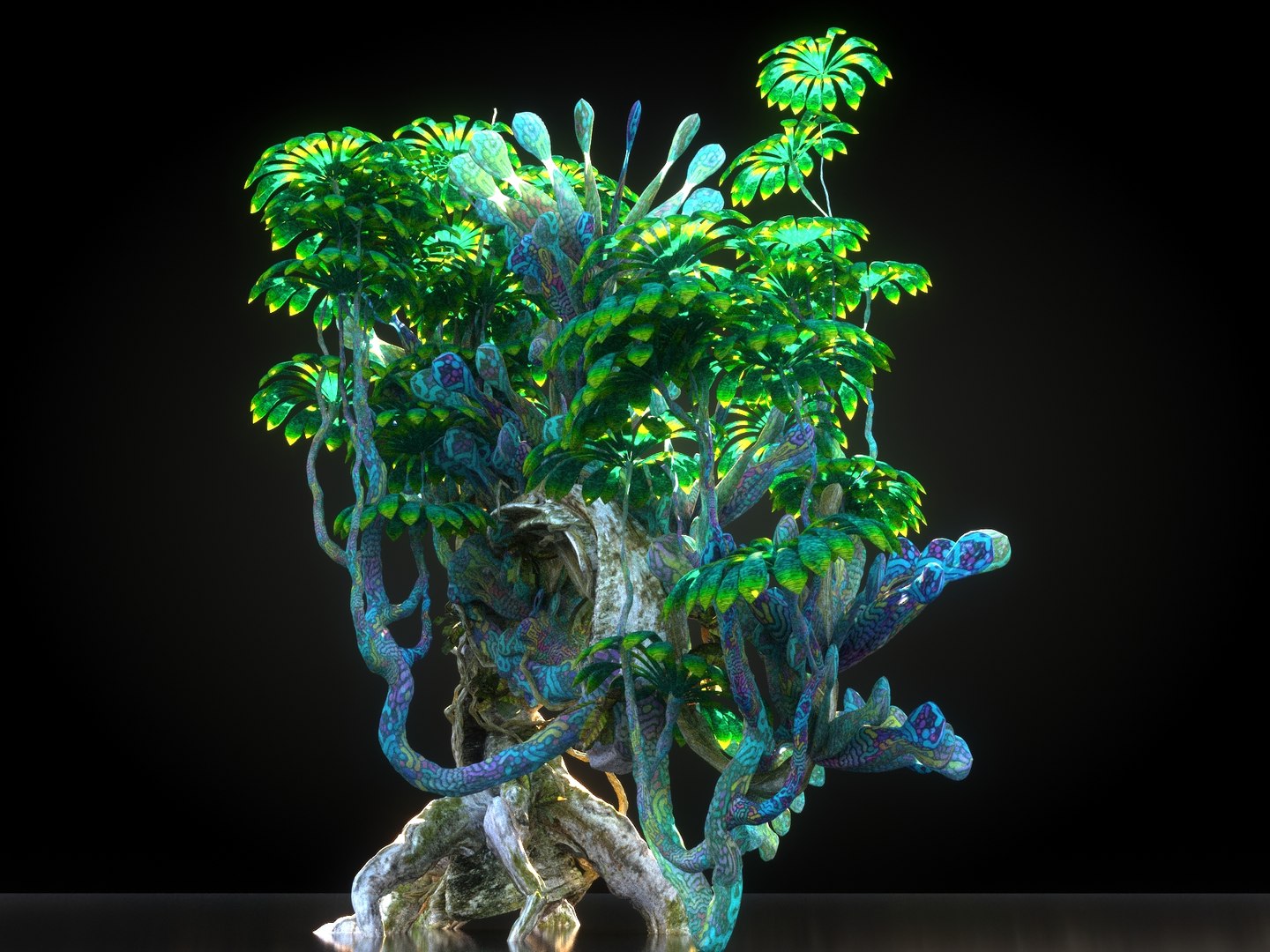 Pandora pack 30 tree 3D - TurboSquid 1471942