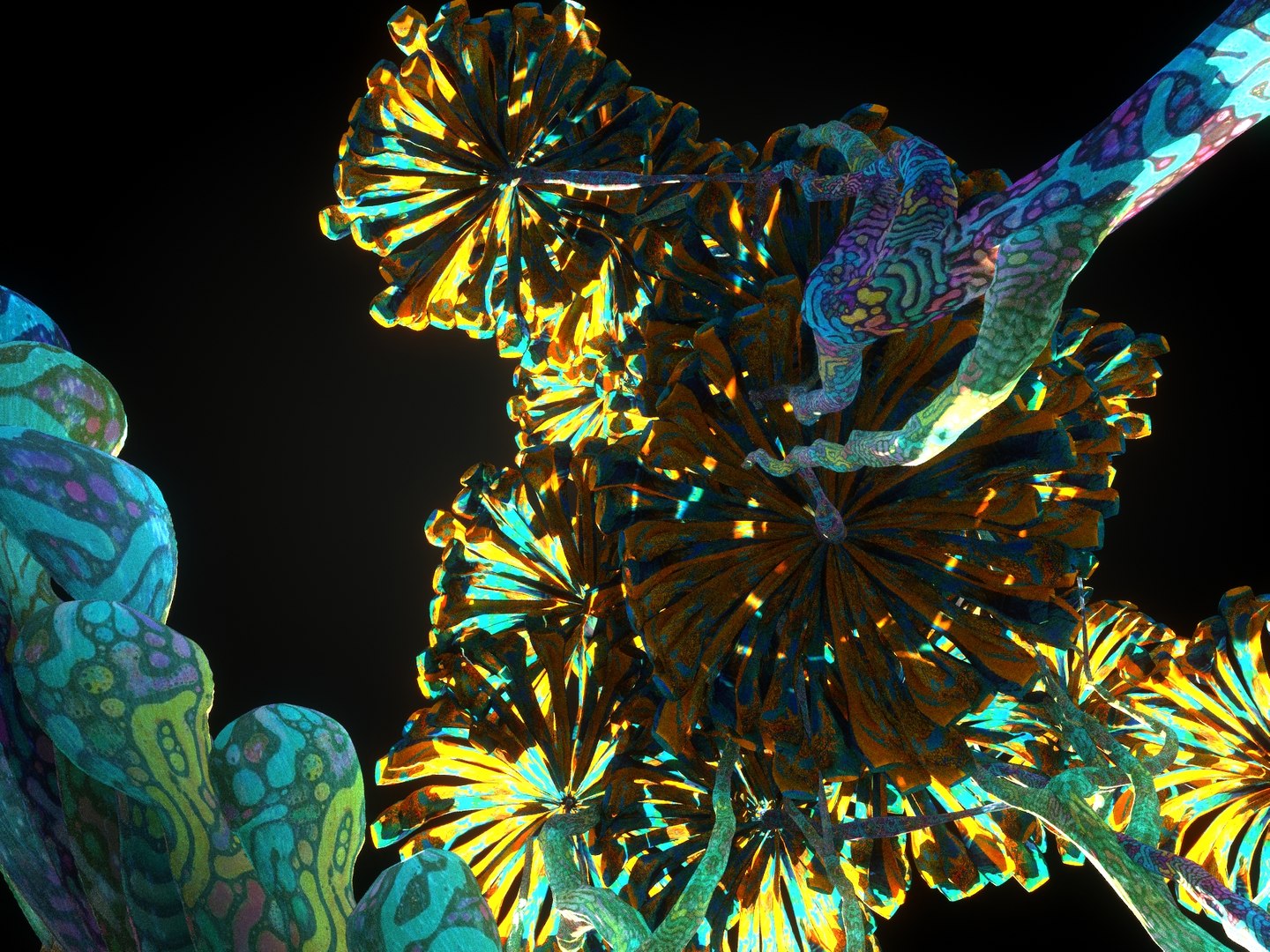 Pandora pack 30 tree 3D - TurboSquid 1471942