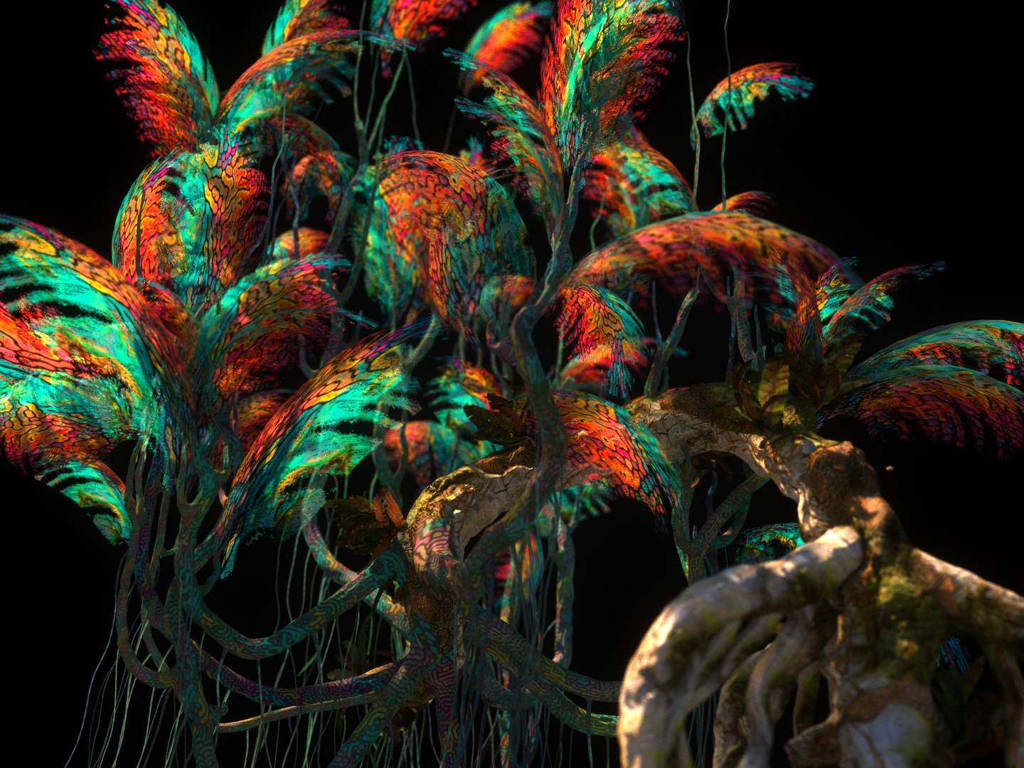 Pandora pack 30 tree 3D - TurboSquid 1471942