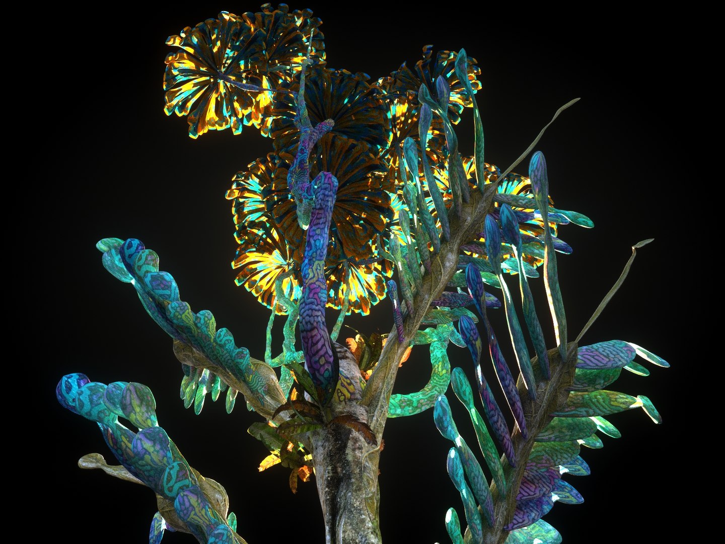 Pandora pack 30 tree 3D - TurboSquid 1471942