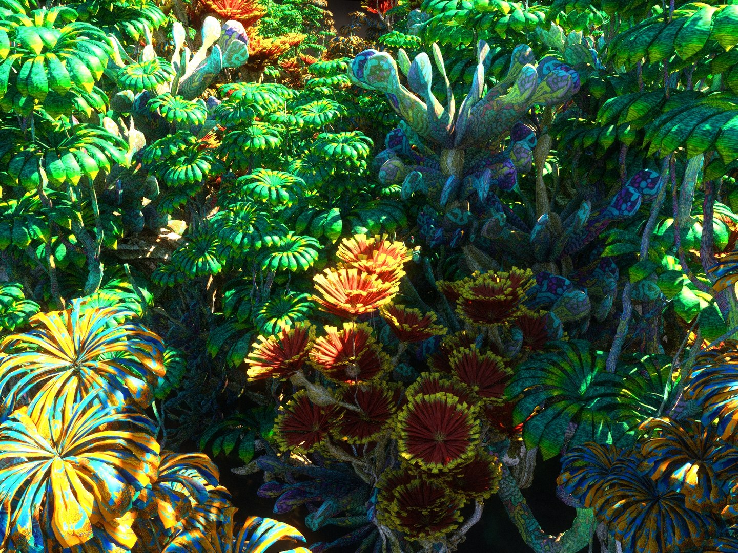 Pandora pack 30 tree 3D - TurboSquid 1471942