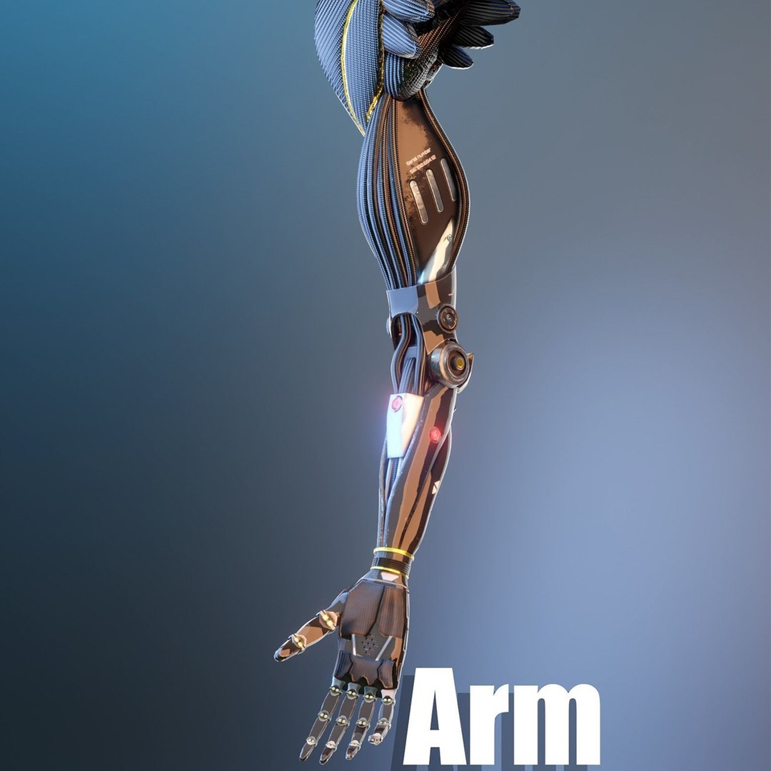 Prosthetic Arm 3D Model - TurboSquid 2115800