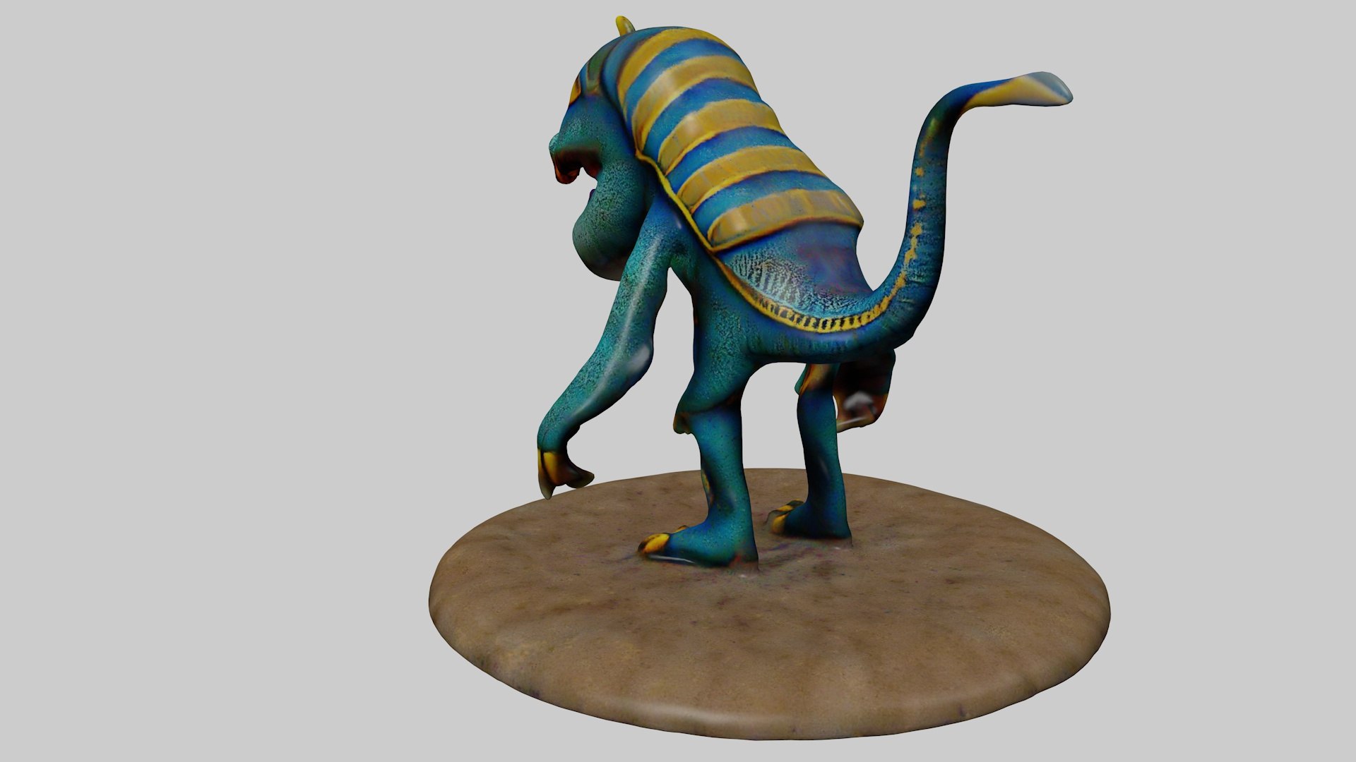 Egyptian Monster 8 3D model - TurboSquid 2169579