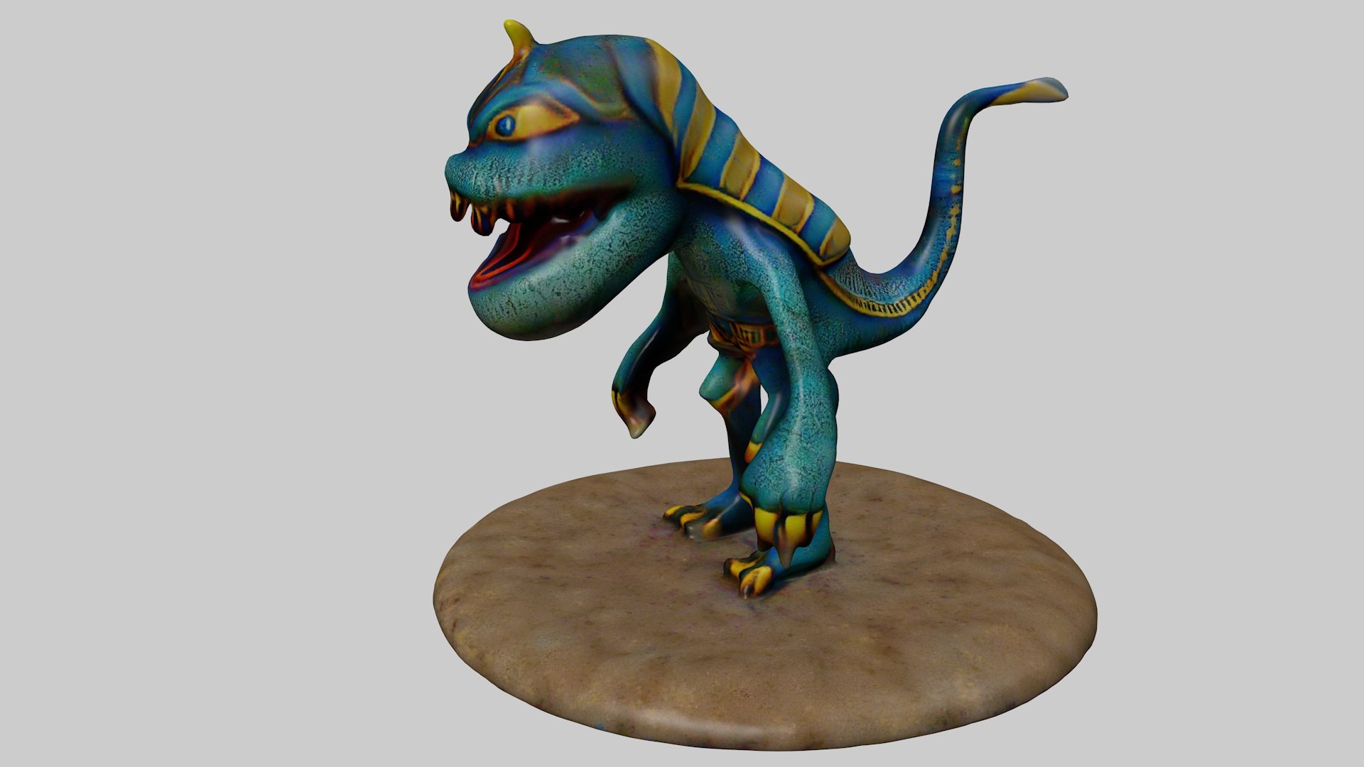 Egyptian Monster 8 3D model - TurboSquid 2169579