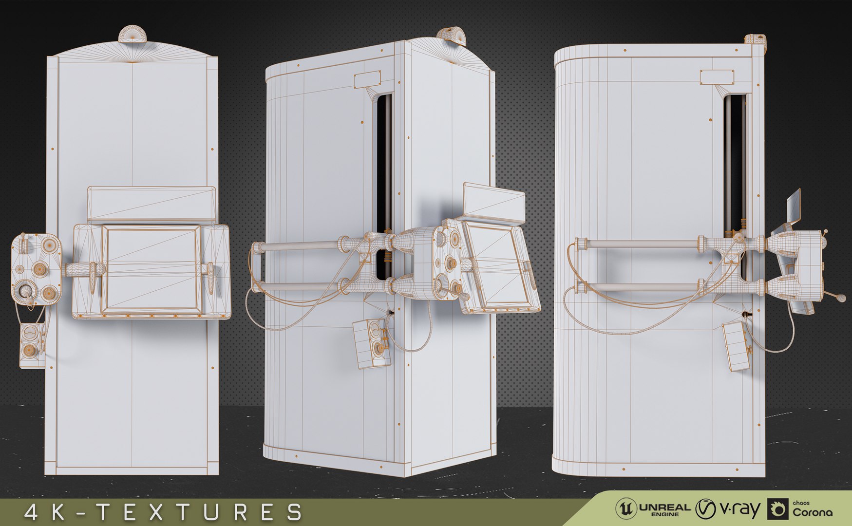 Vintage Radiography Equipment 3D model - TurboSquid 2097027
