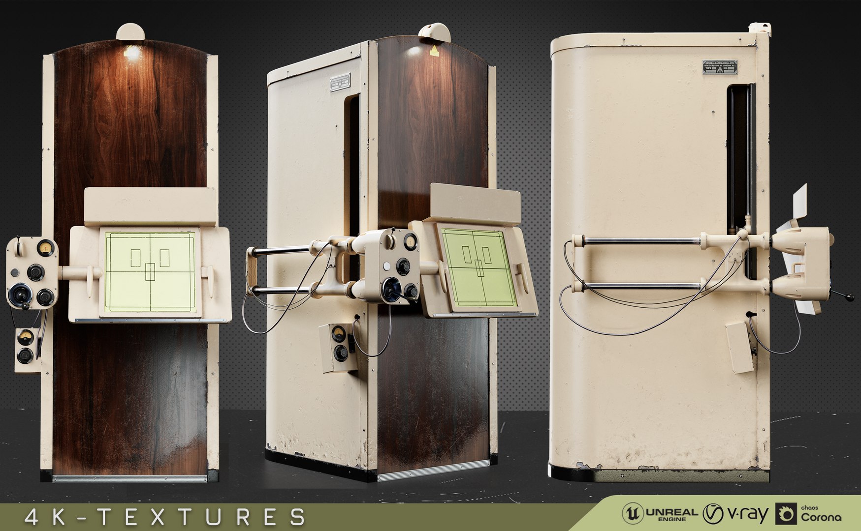 Vintage Radiography Equipment 3D Model - TurboSquid 2097027