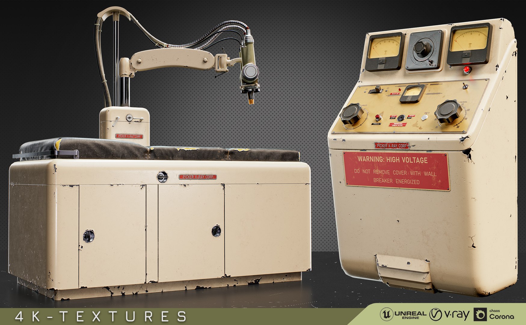 Vintage Radiography Equipment 3D Model - TurboSquid 2097027