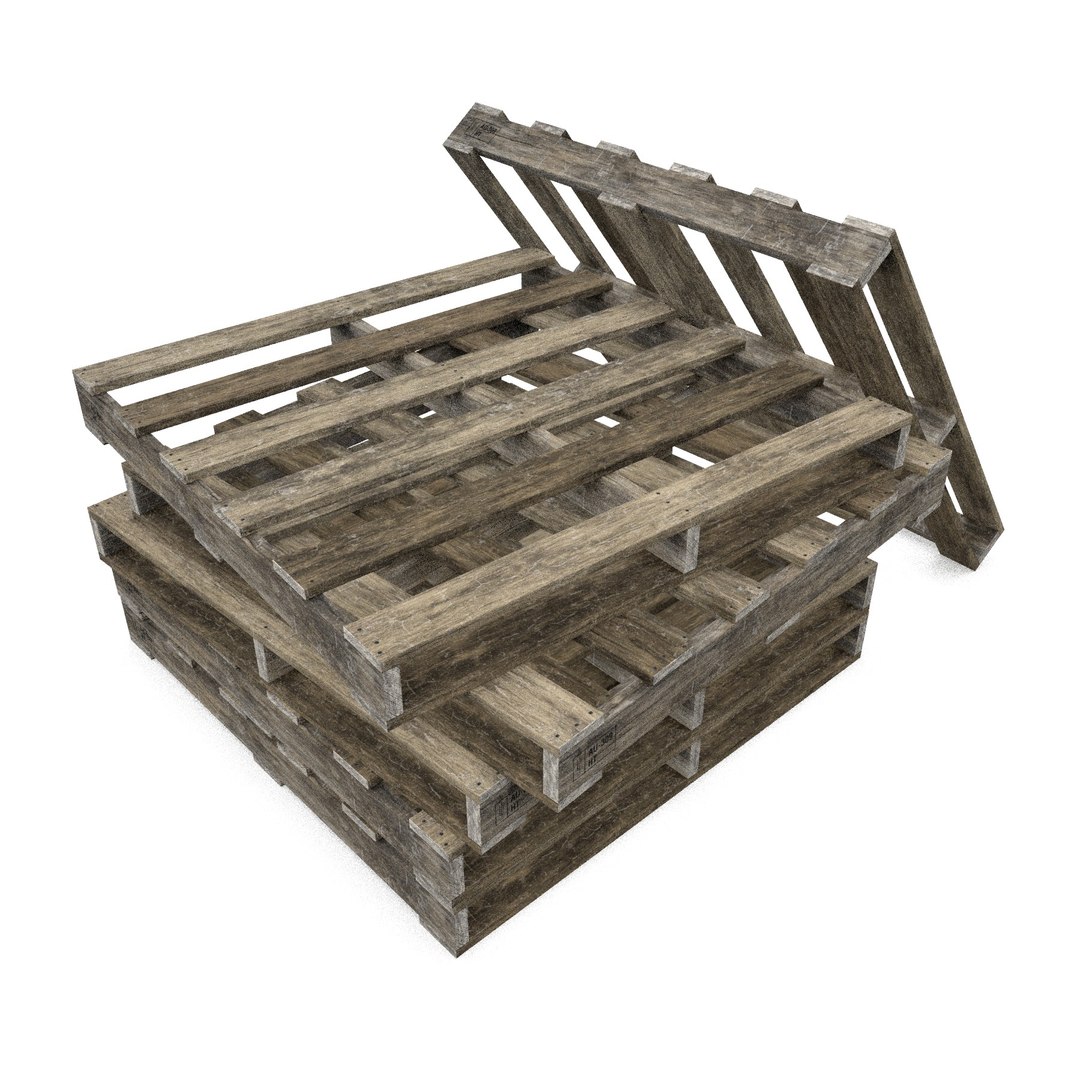 3d Australian Wooden Pallet