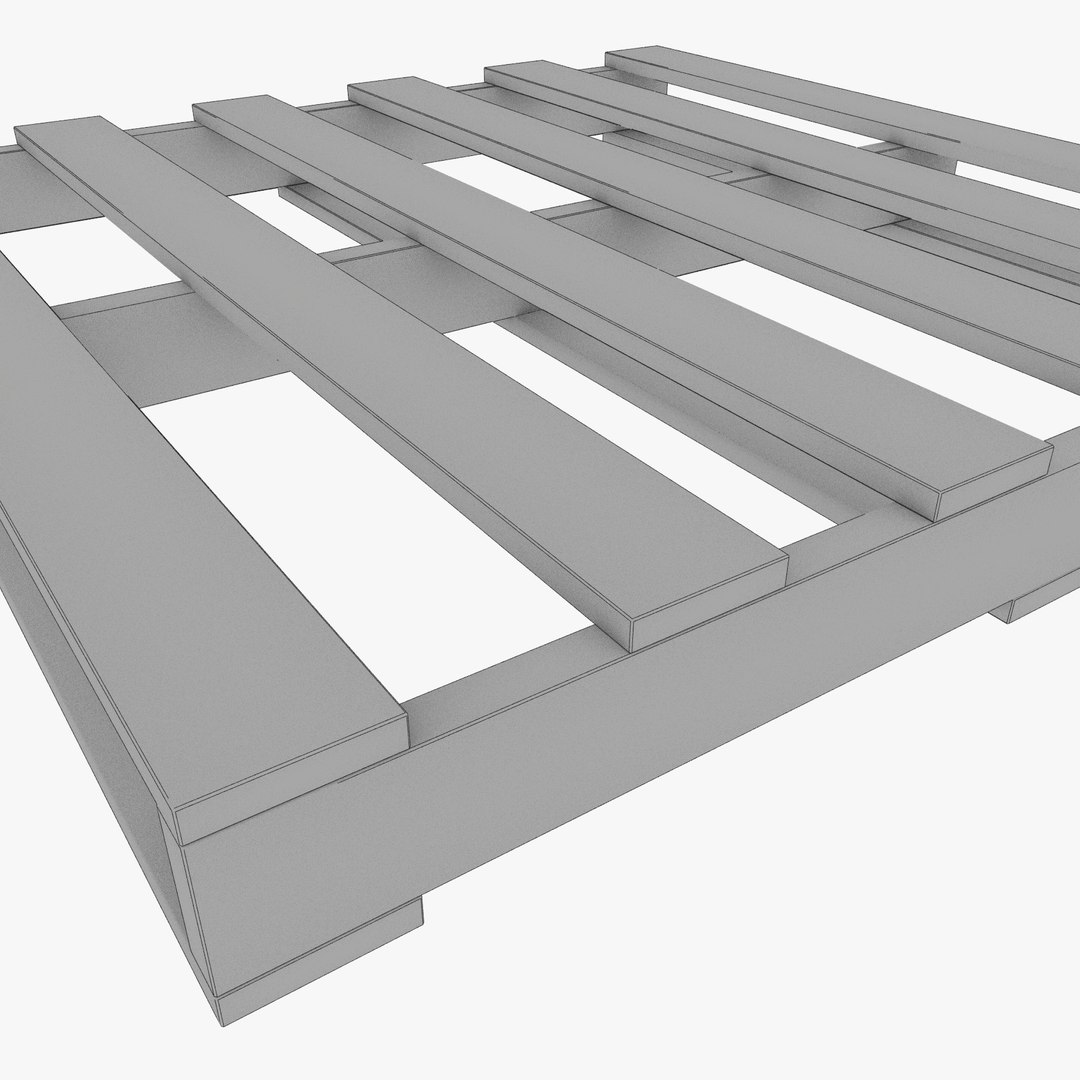 3d Australian Wooden Pallet