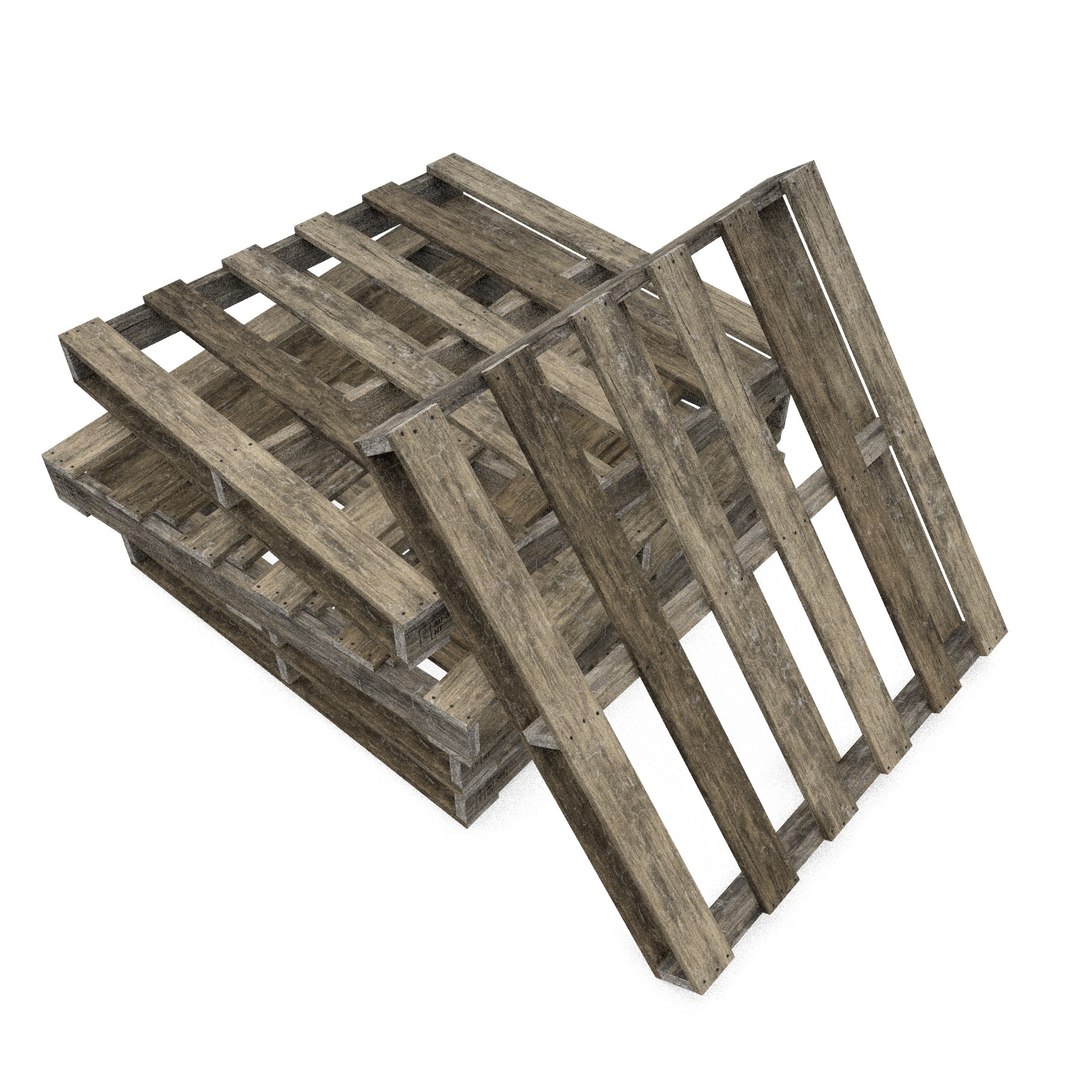 3d Australian Wooden Pallet