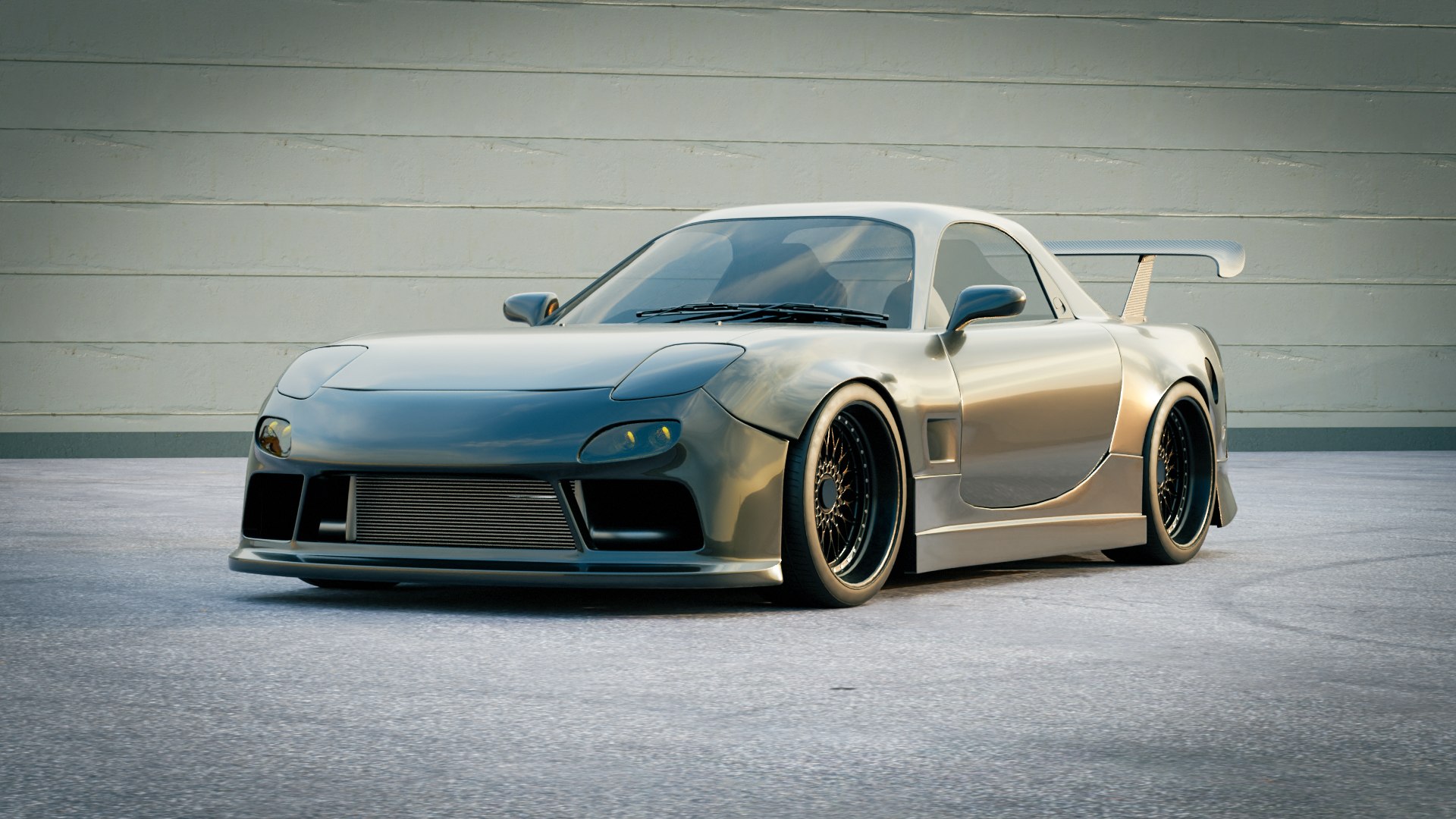 Mazda RX-7 FD Spirit R Modified Model - TurboSquid 2046278