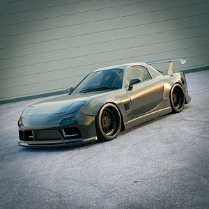 Rx7 Gt300 Wide Body Kit