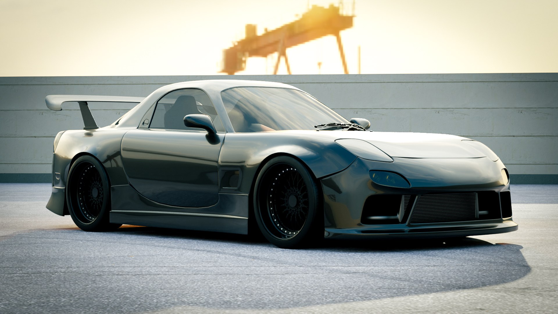 Mazda RX-7 FD Spirit R Modified Model - TurboSquid 2046278