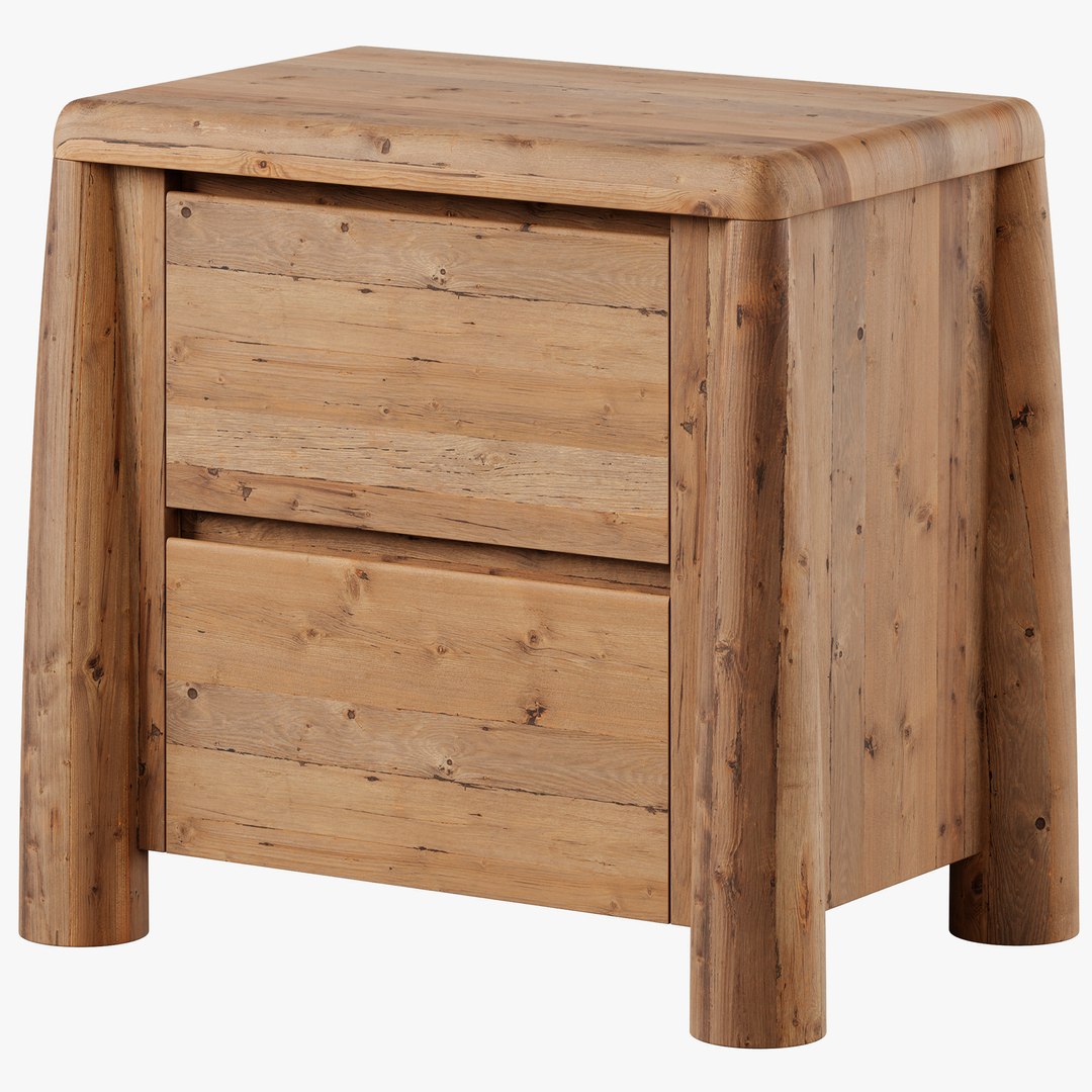 3D Varika Bedside Table Model - TurboSquid 2397411