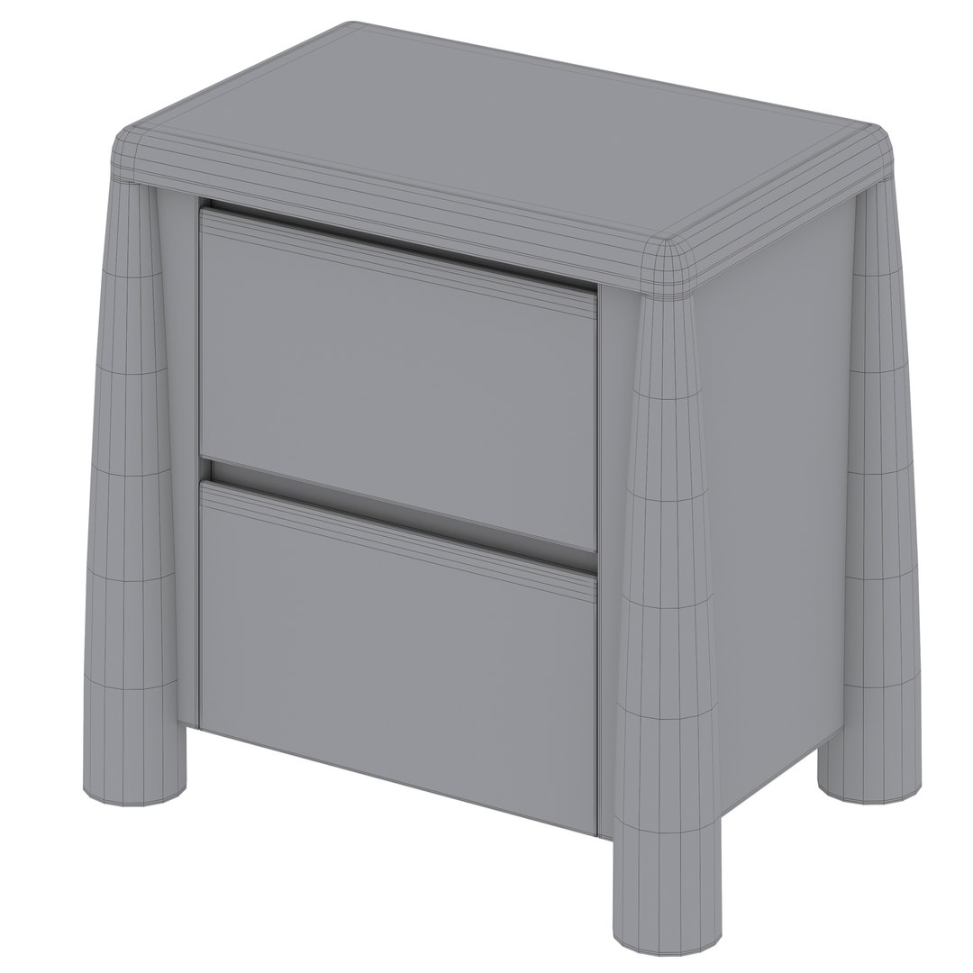 3D Varika Bedside Table Model - TurboSquid 2397411