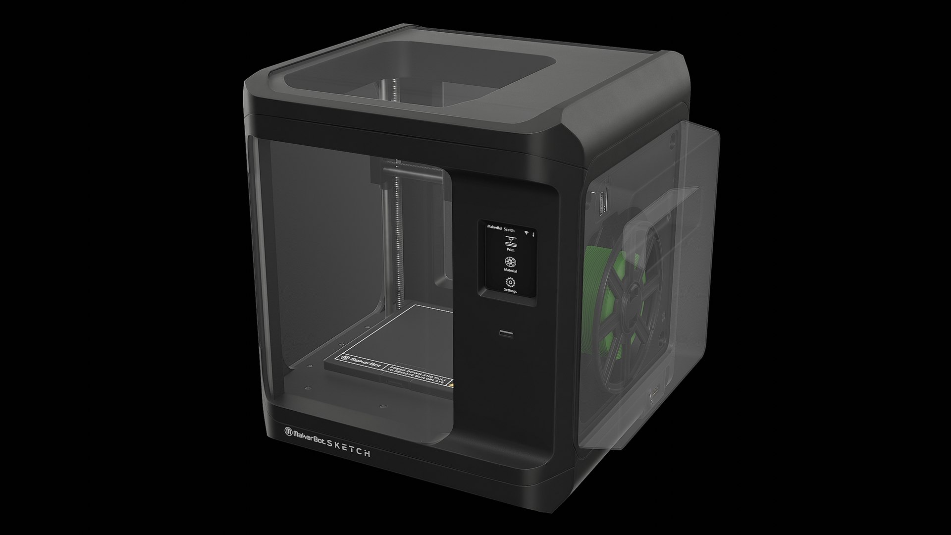 MakerBot Sketch 3D Printer Model - TurboSquid 2318444