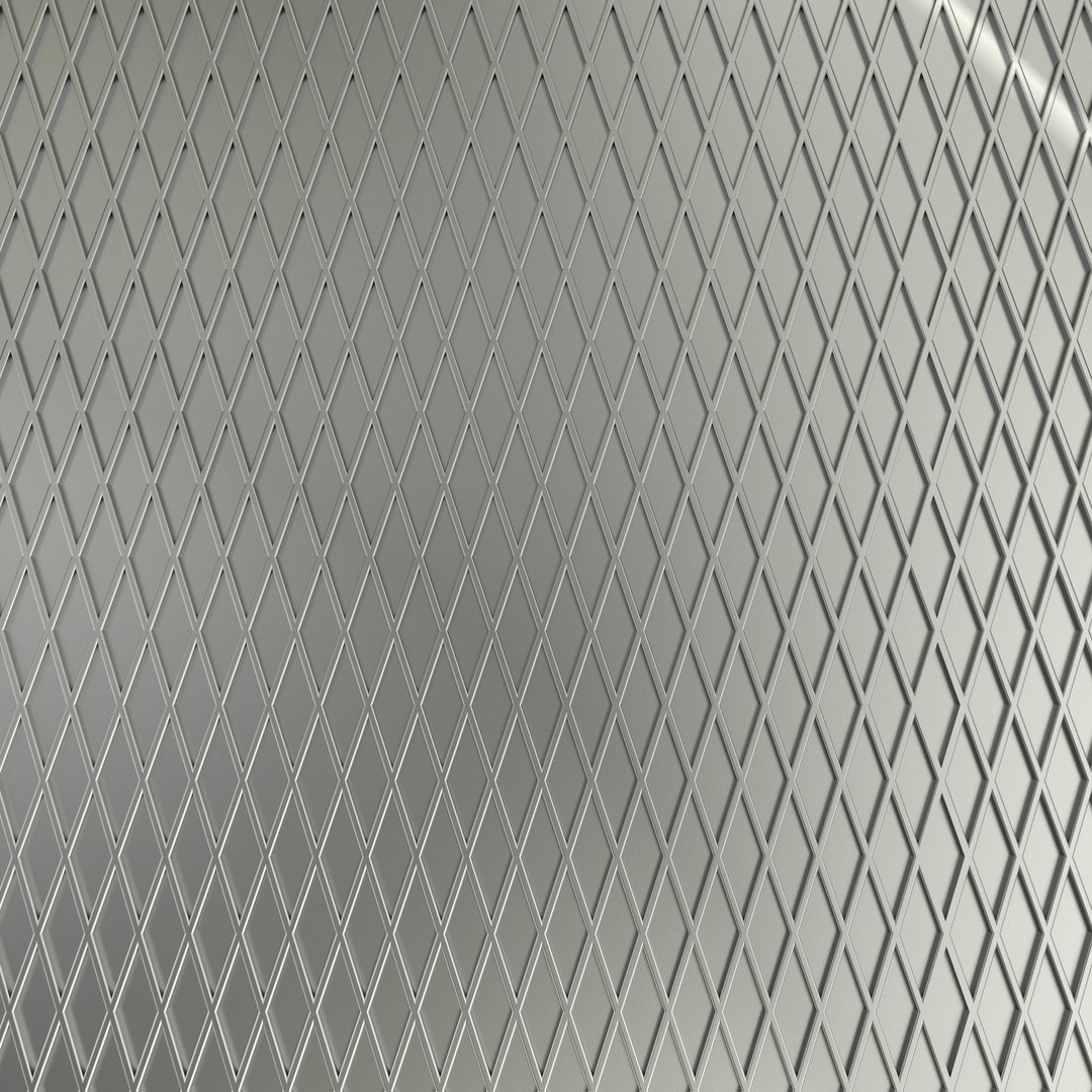 lattice plate obj