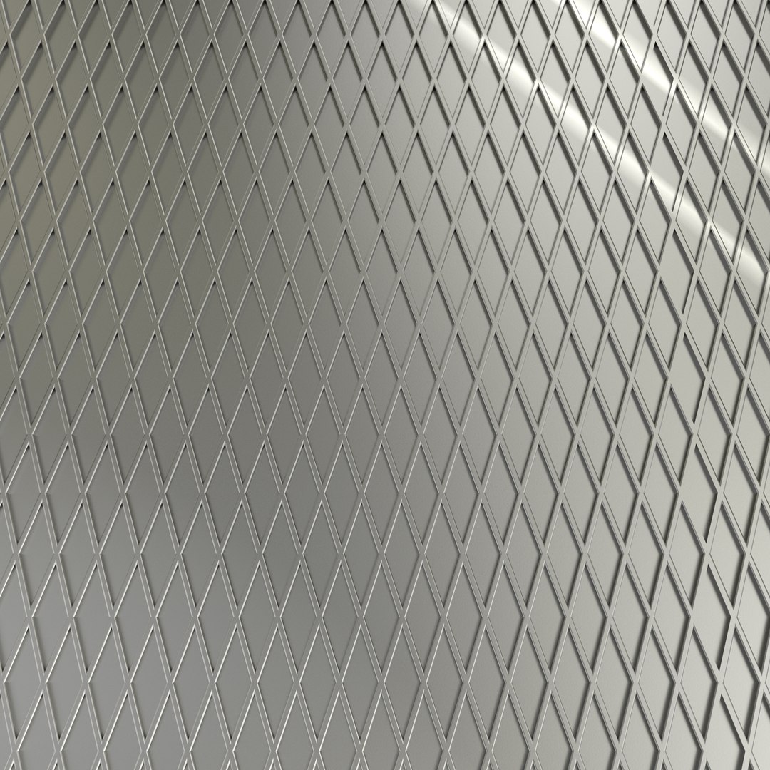 lattice plate obj