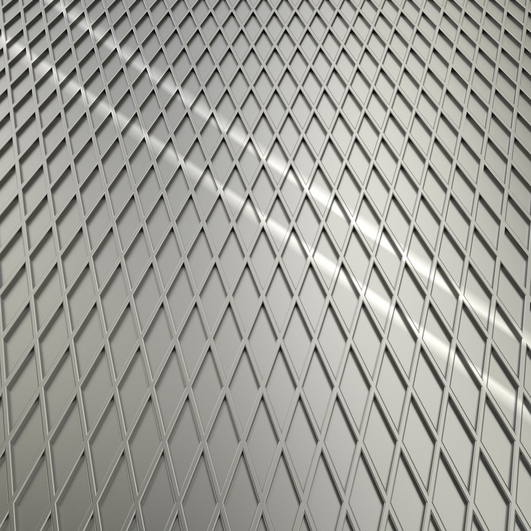 lattice plate obj