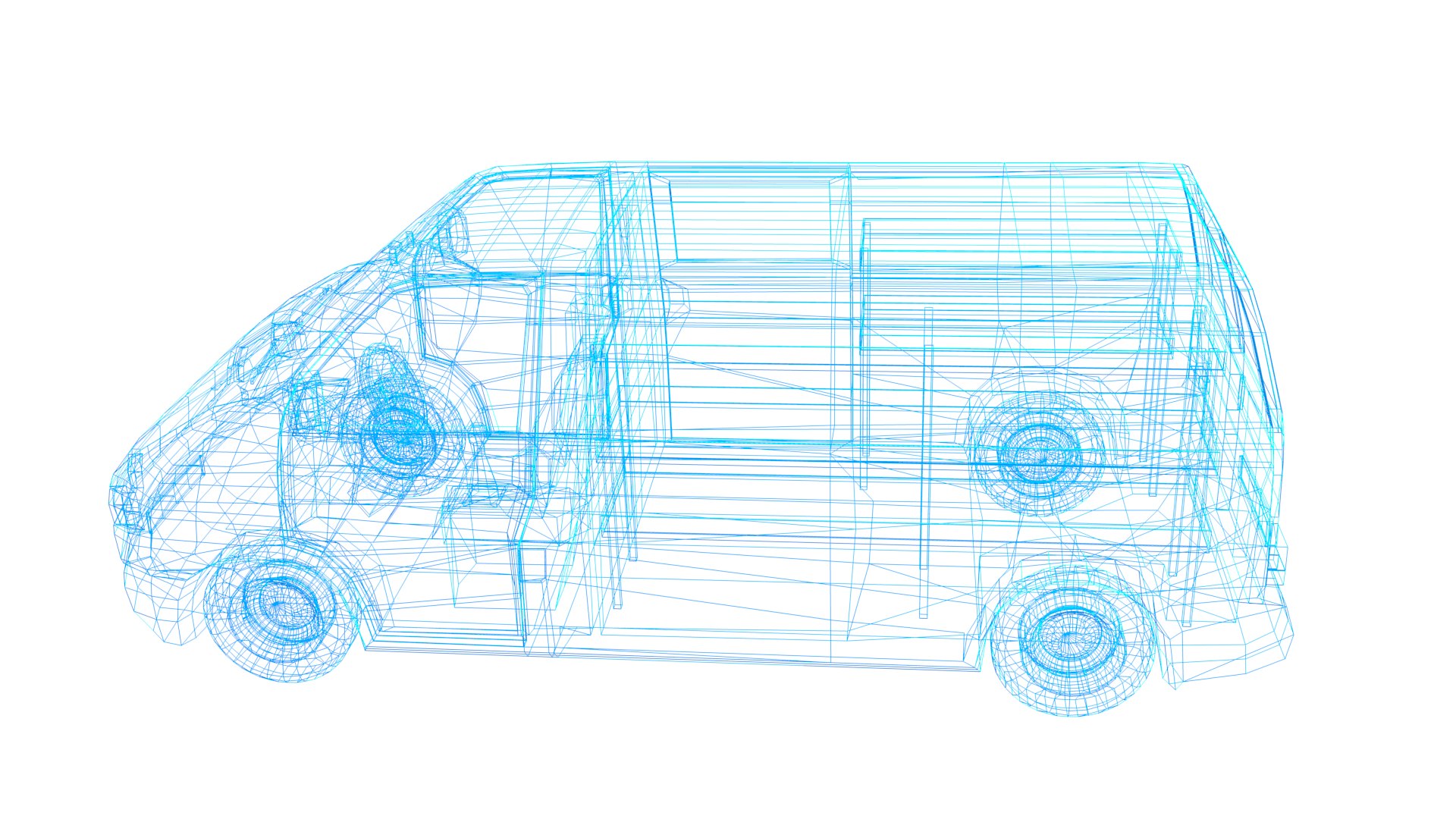 3D Van model - TurboSquid 1997087