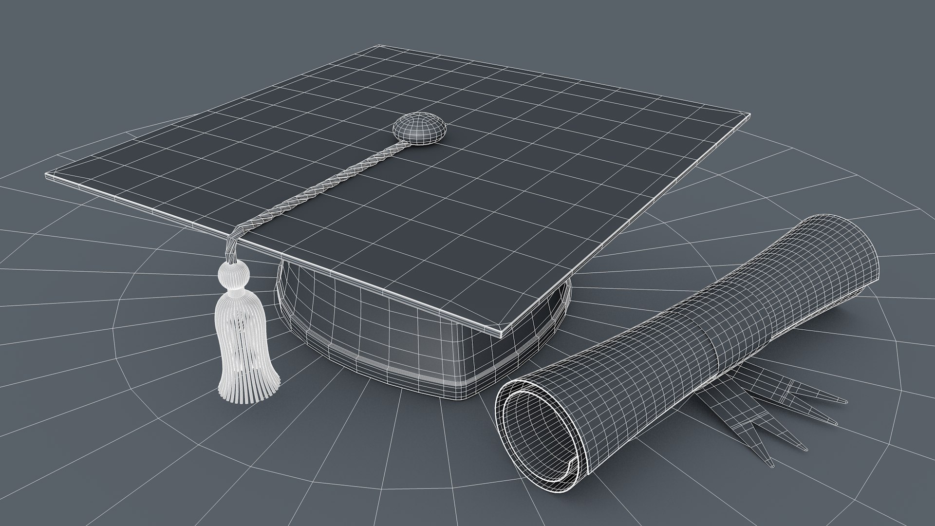 Graduation Cap Model - TurboSquid 1294733