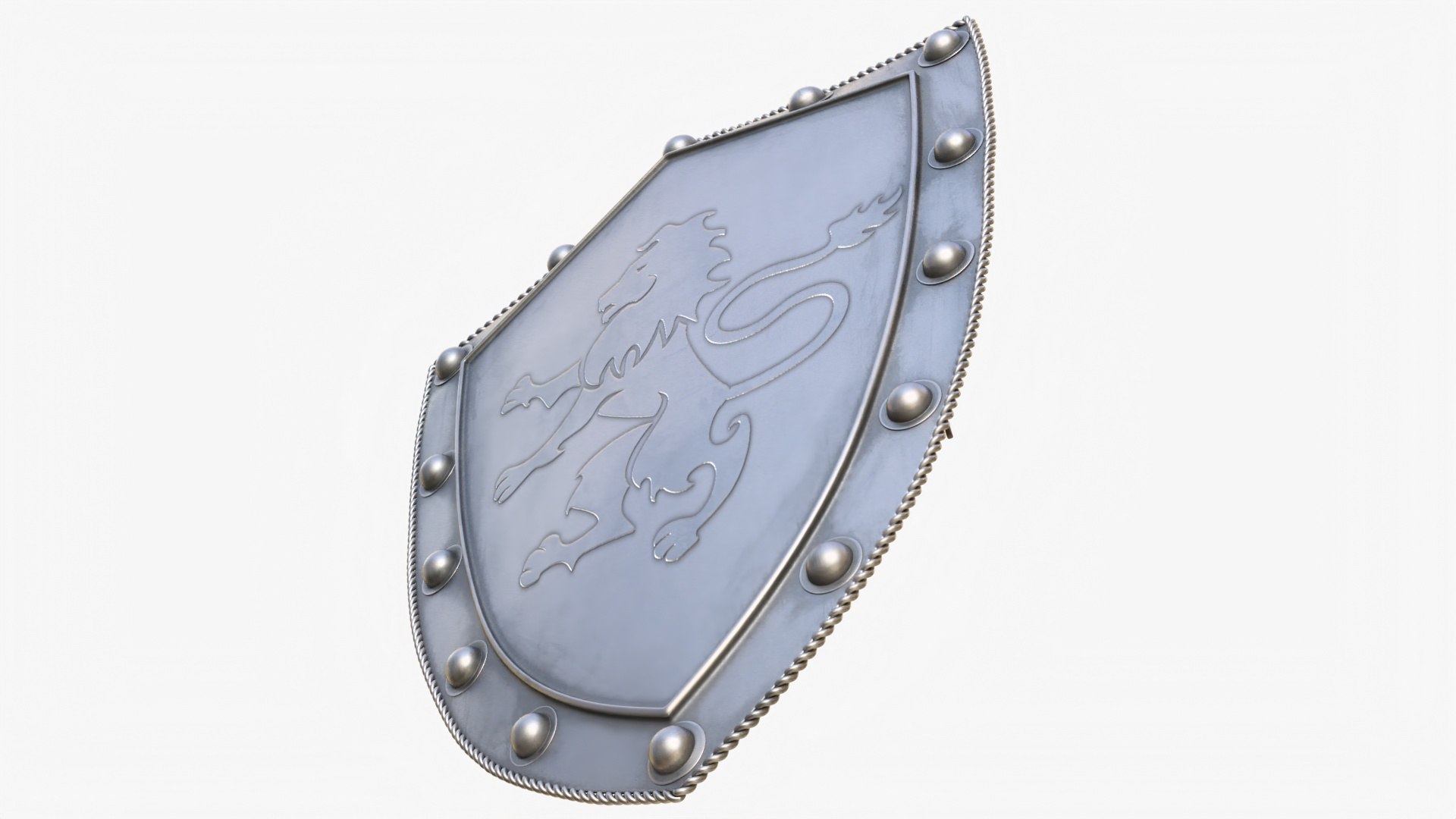 3D IronShield 01 Model - TurboSquid 2219612