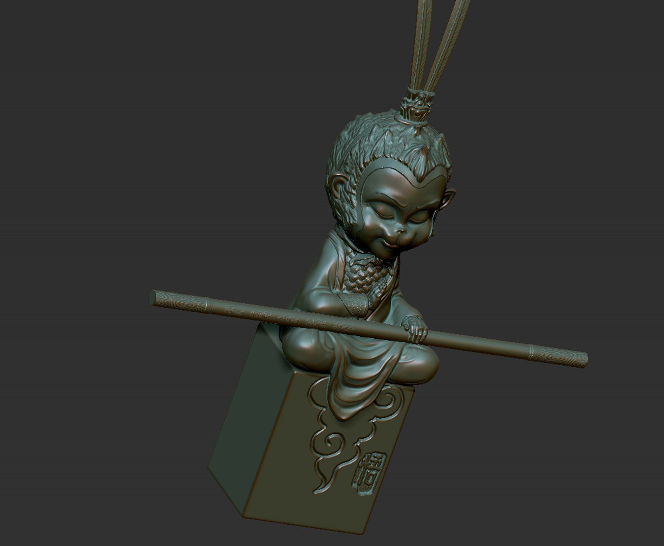 Monkey King 3D Model - TurboSquid 1609387