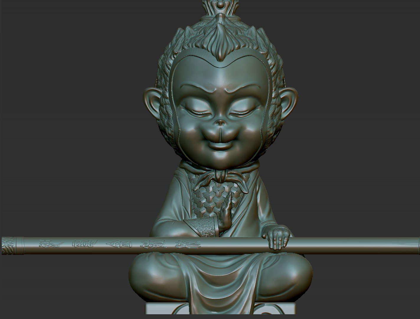 Monkey King 3D Model - TurboSquid 1609387