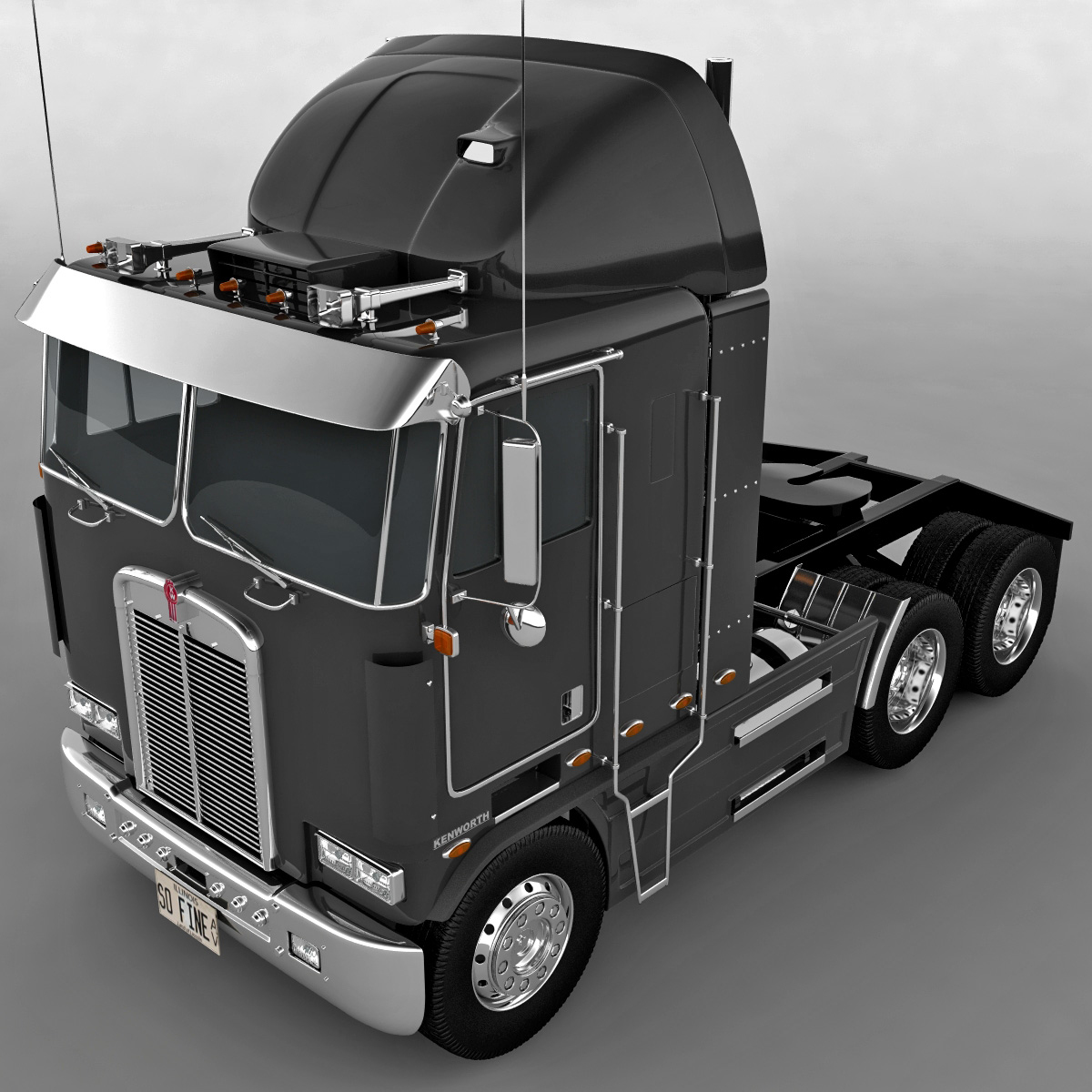 3d model k100 modelled