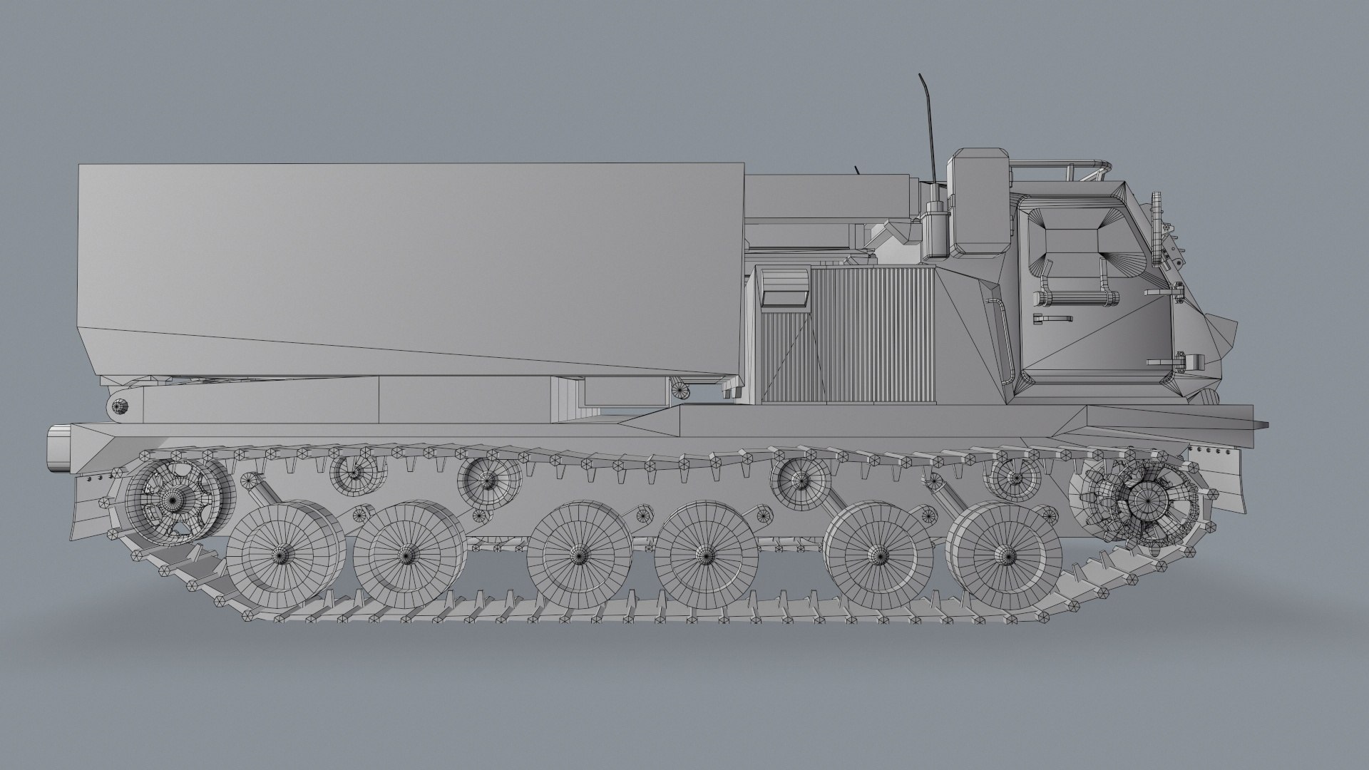 Multiple Launch Rocket System M270 3D - TurboSquid 2149869