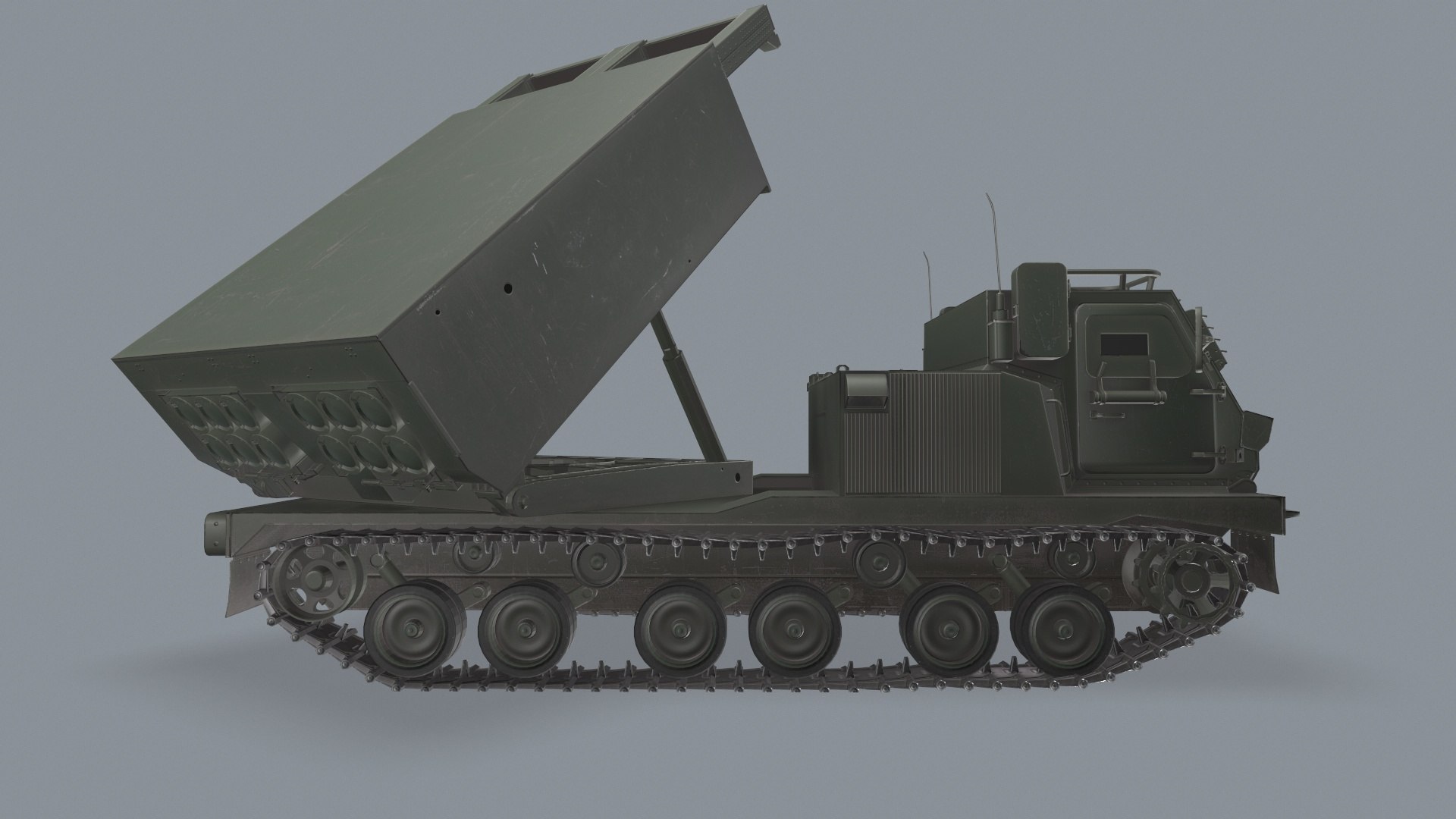 Multiple Launch Rocket System M270 3D - TurboSquid 2149869