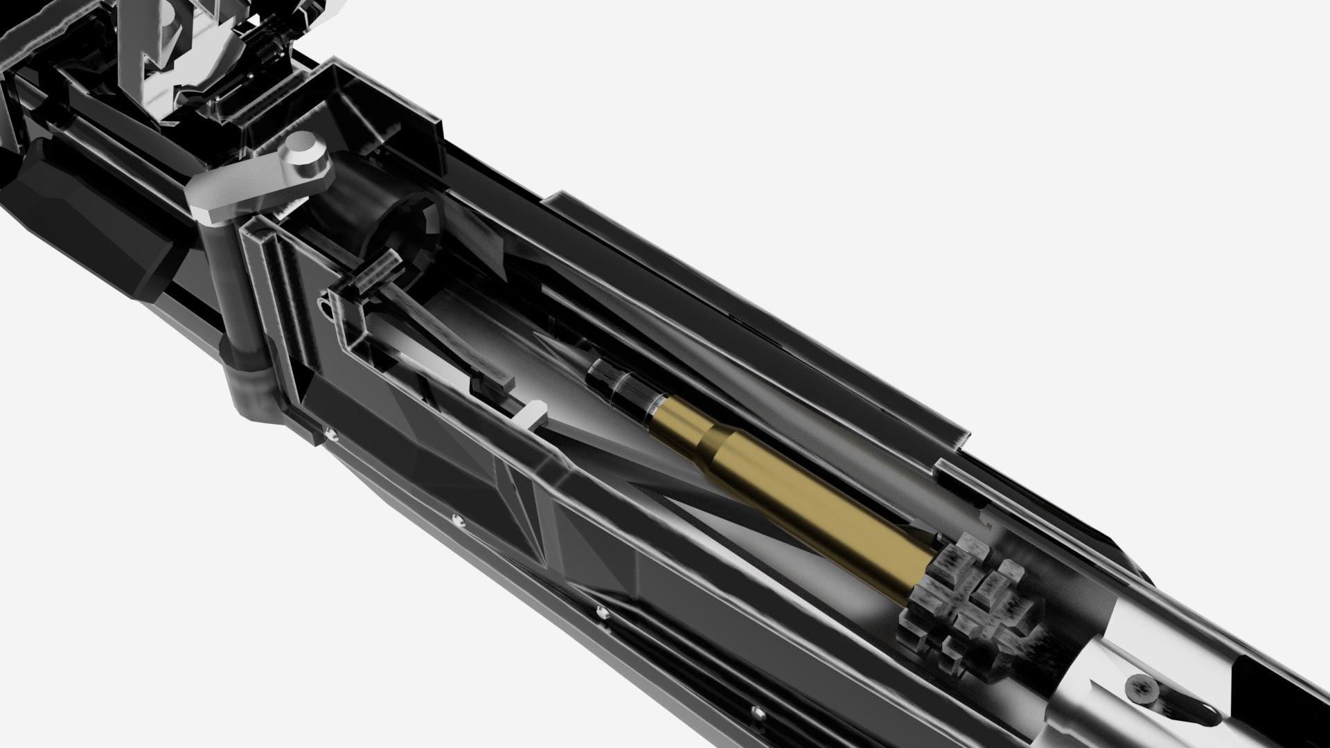 3D Functional Heavy Machine Gun 50 Cal NSV Utyos - TurboSquid 2337577