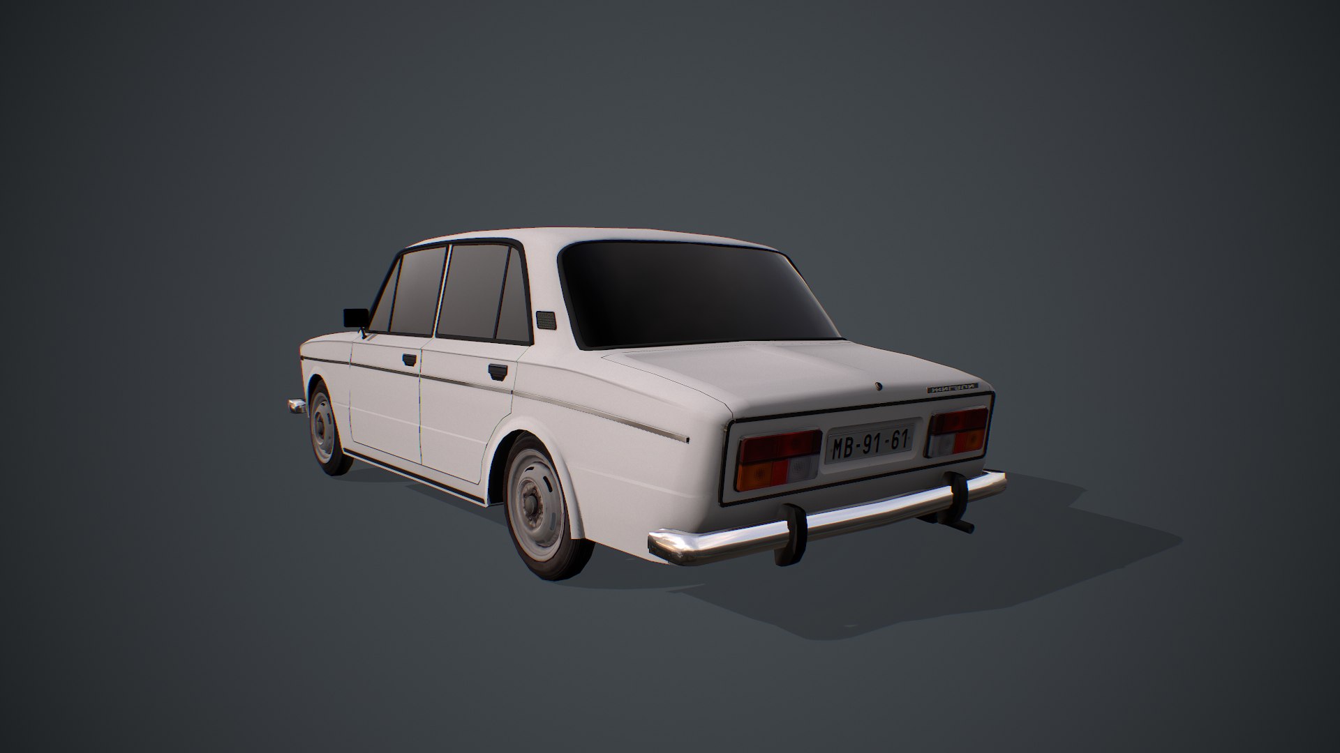 3ds Max Vaz Lada 2106