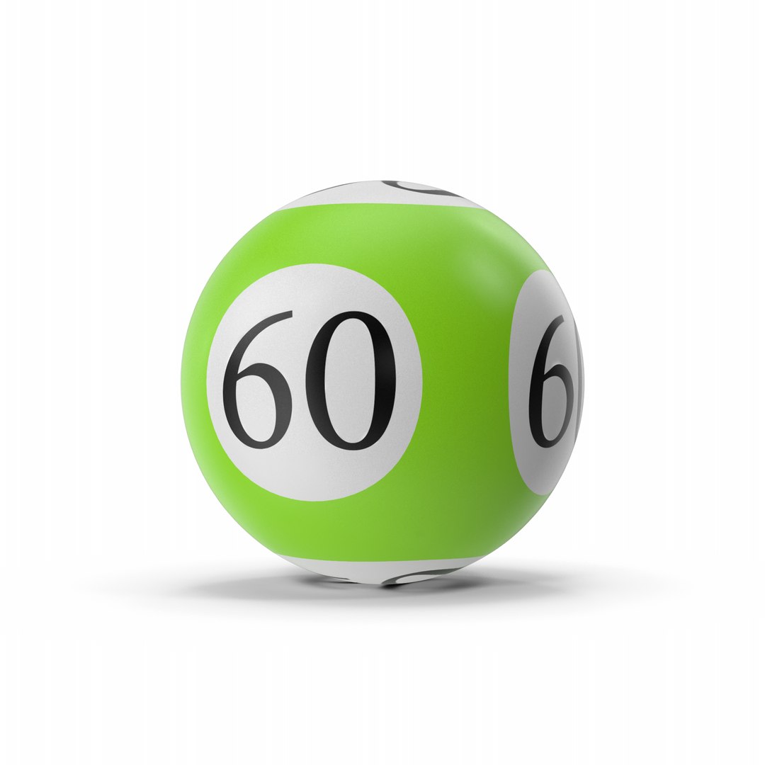 Bingo Ball 60 3D Model - TurboSquid 2417729
