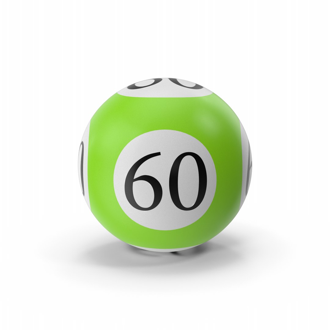 Bingo Ball 60 3D Model - TurboSquid 2417729