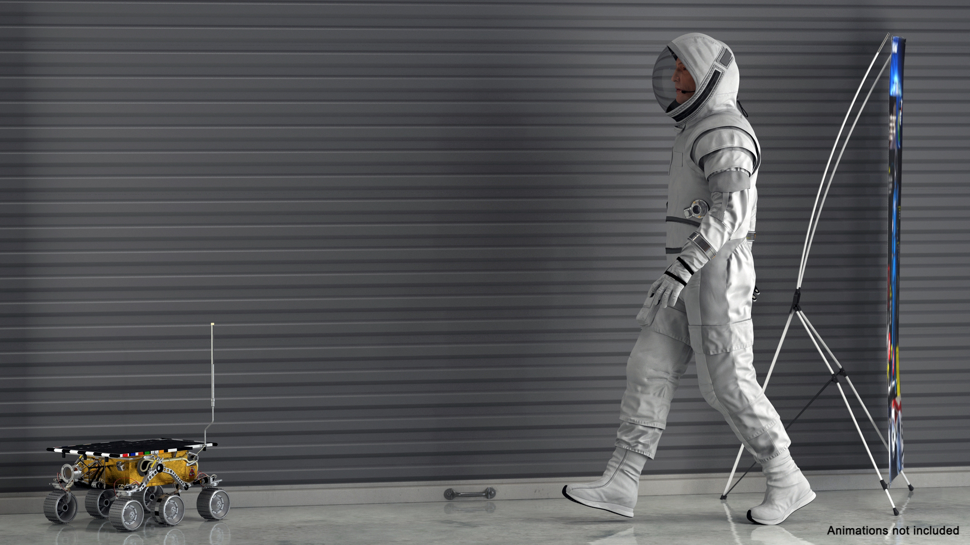 3D Astronaut Spacesuit Generic Space - TurboSquid 1555970