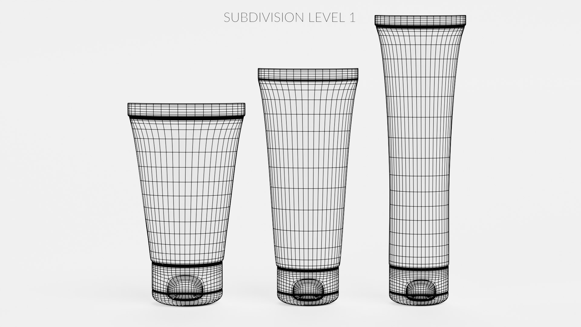 3D Cream Tubes - TurboSquid 1853503